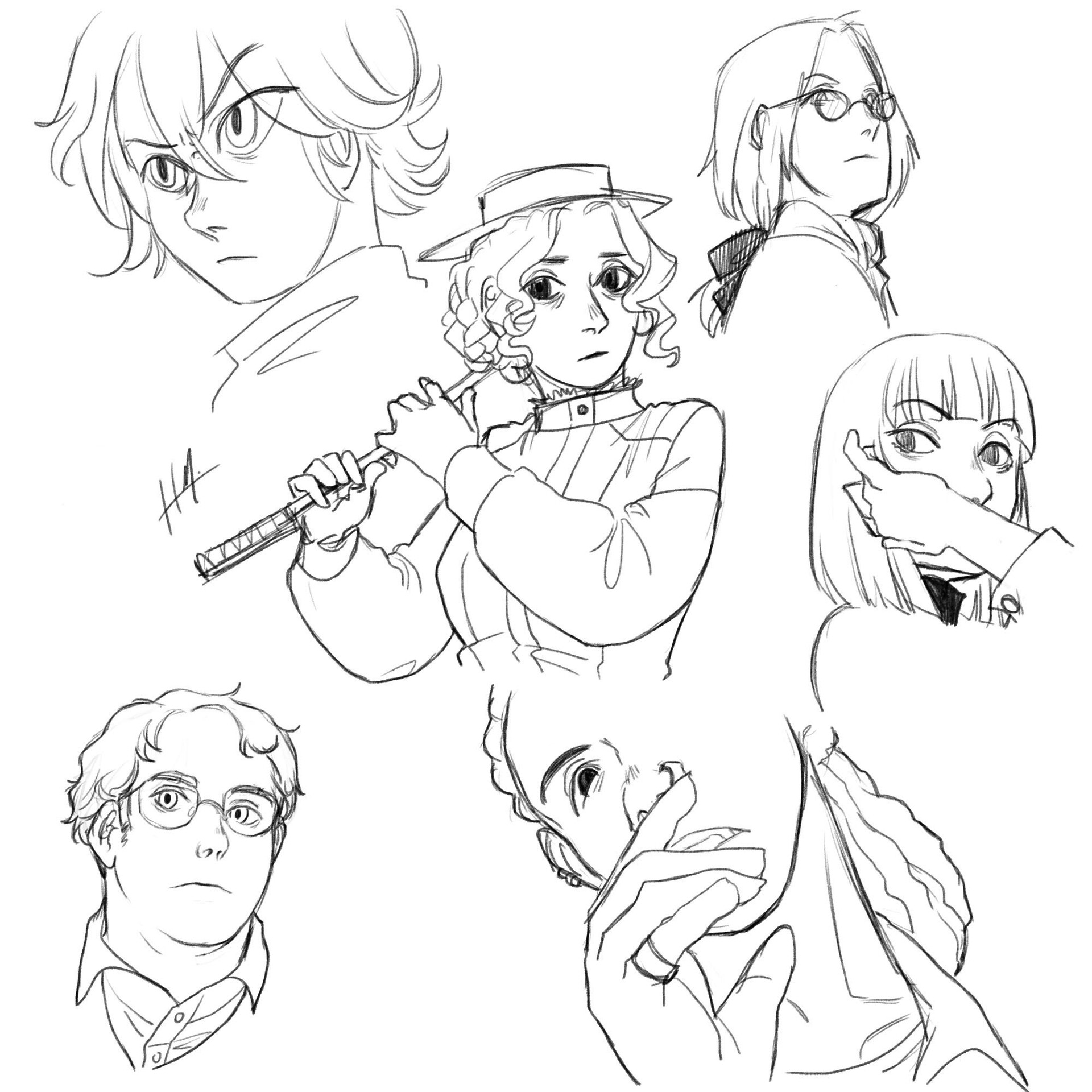 ArtStation - Oc sketch