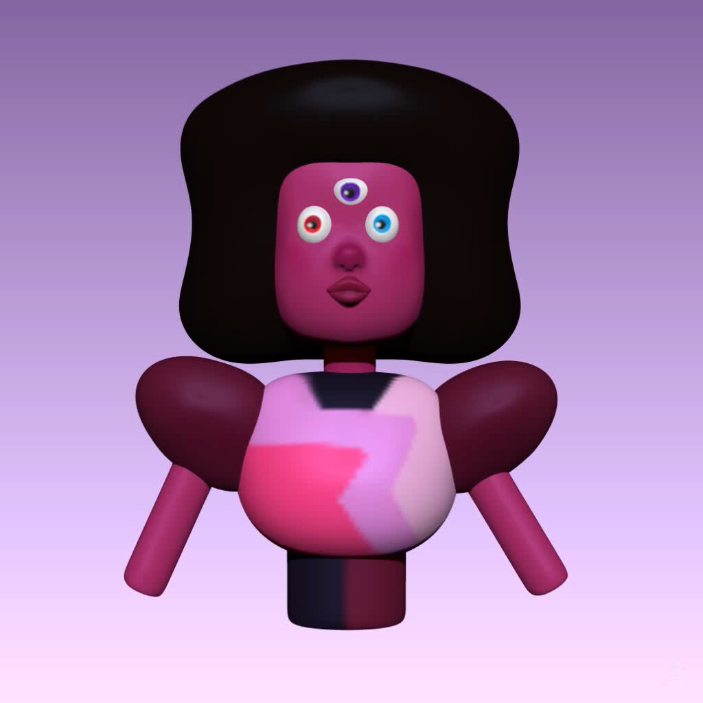 ArtStation - 3D Practice-Garnet