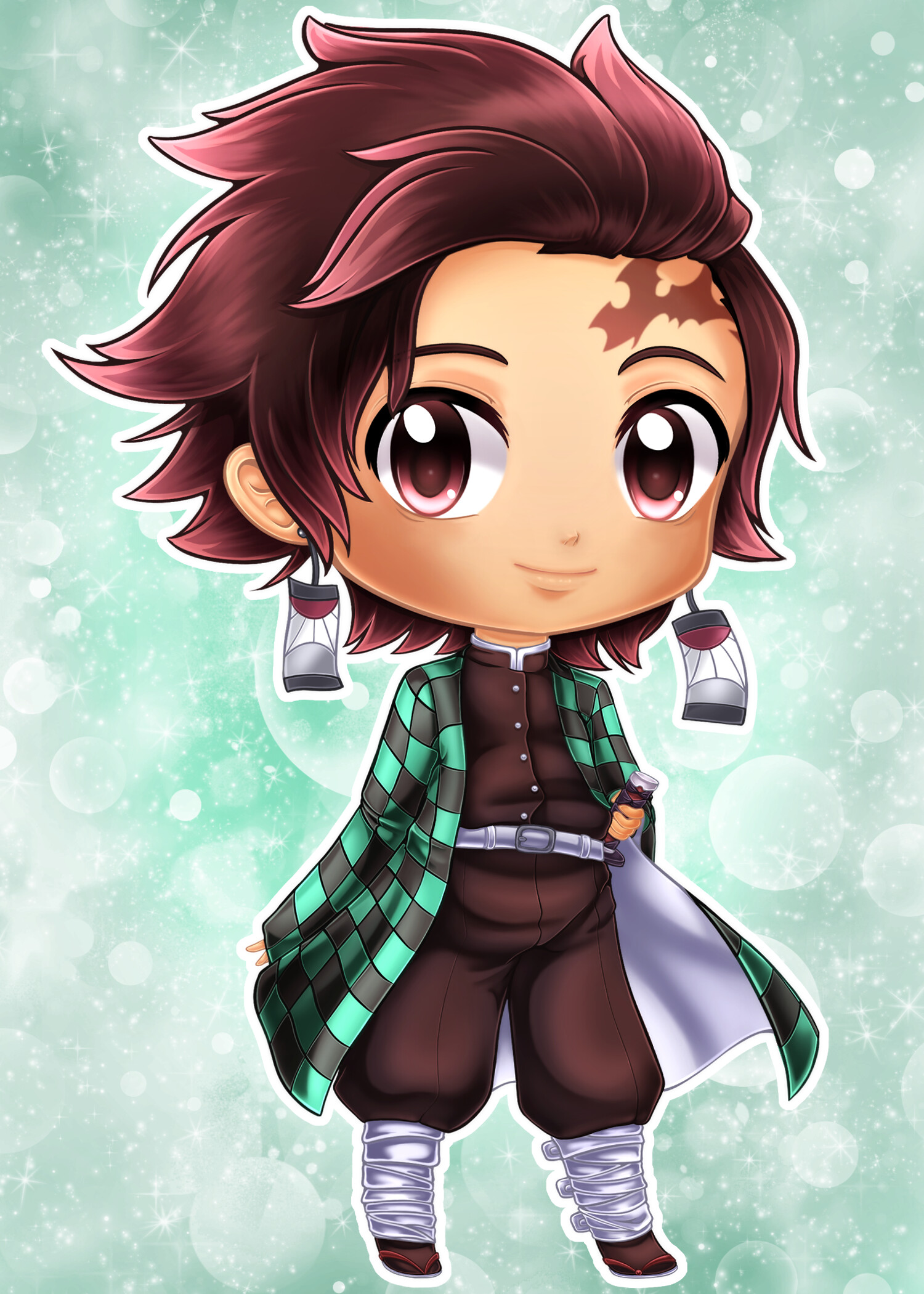 ArtStation - Tanjiro 5x7 Mini Print