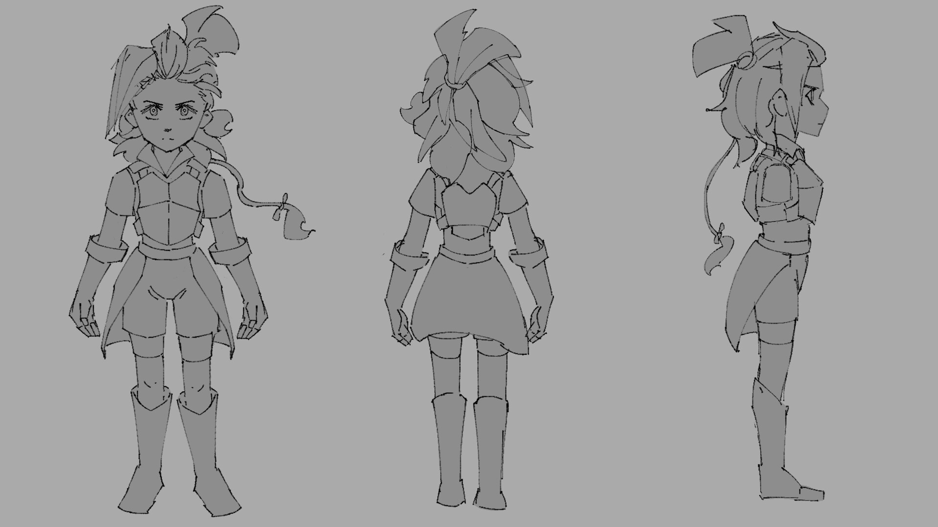 ArtStation - Character model concept art