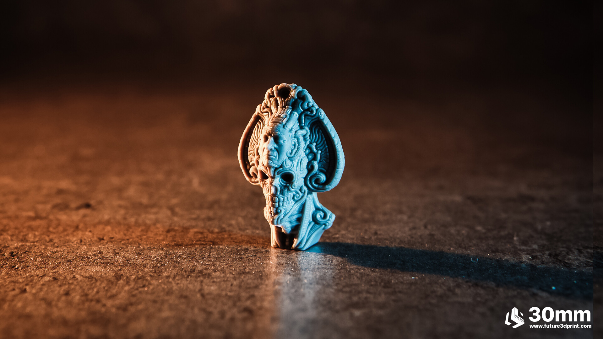 ArtStation - Aztec Skull - 3D Printed Jewlery