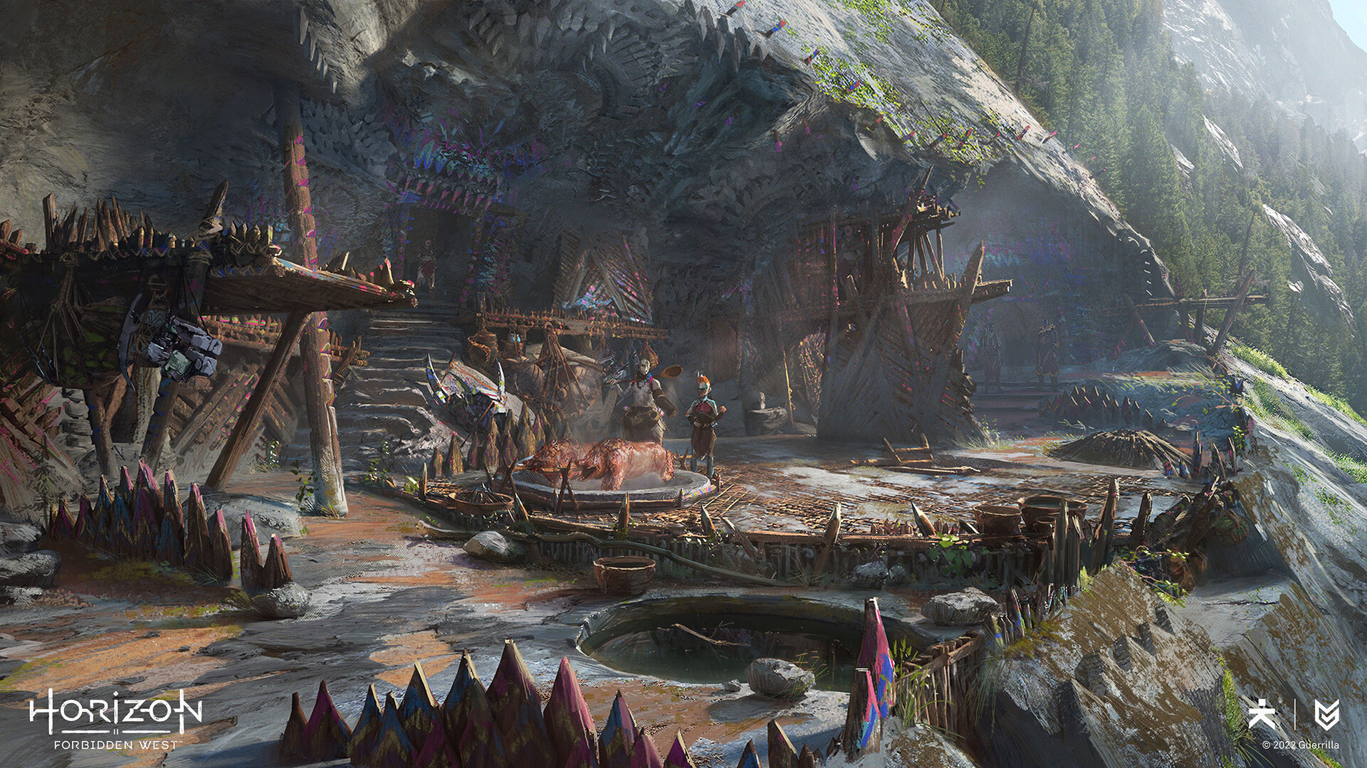 Andrei Kurylovich - HORIZON FORBIDDEN WEST - Mountain Tenakth