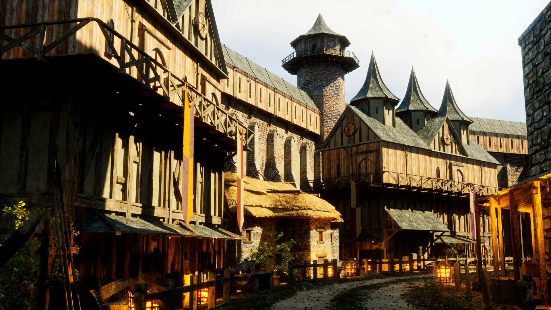 Lehusha Ivan - | Medieval castle but in 8k&60 fps! | UE5 Lumen + Nanite ...