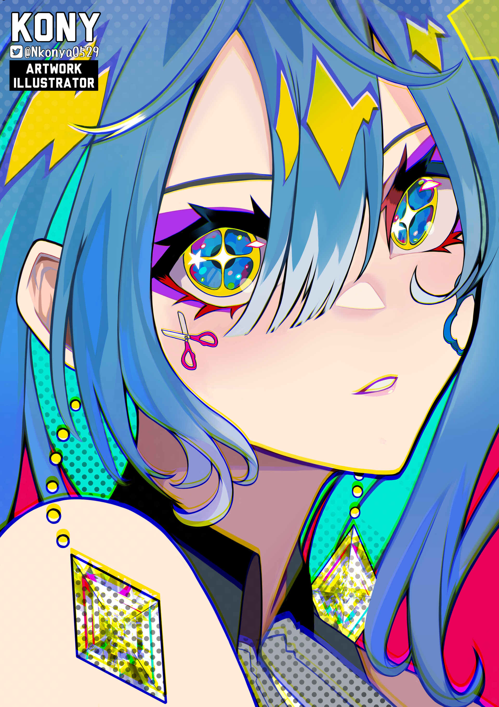 ArtStation - GHOST CITY TOKYO Covered by Hoshimachi Suisei