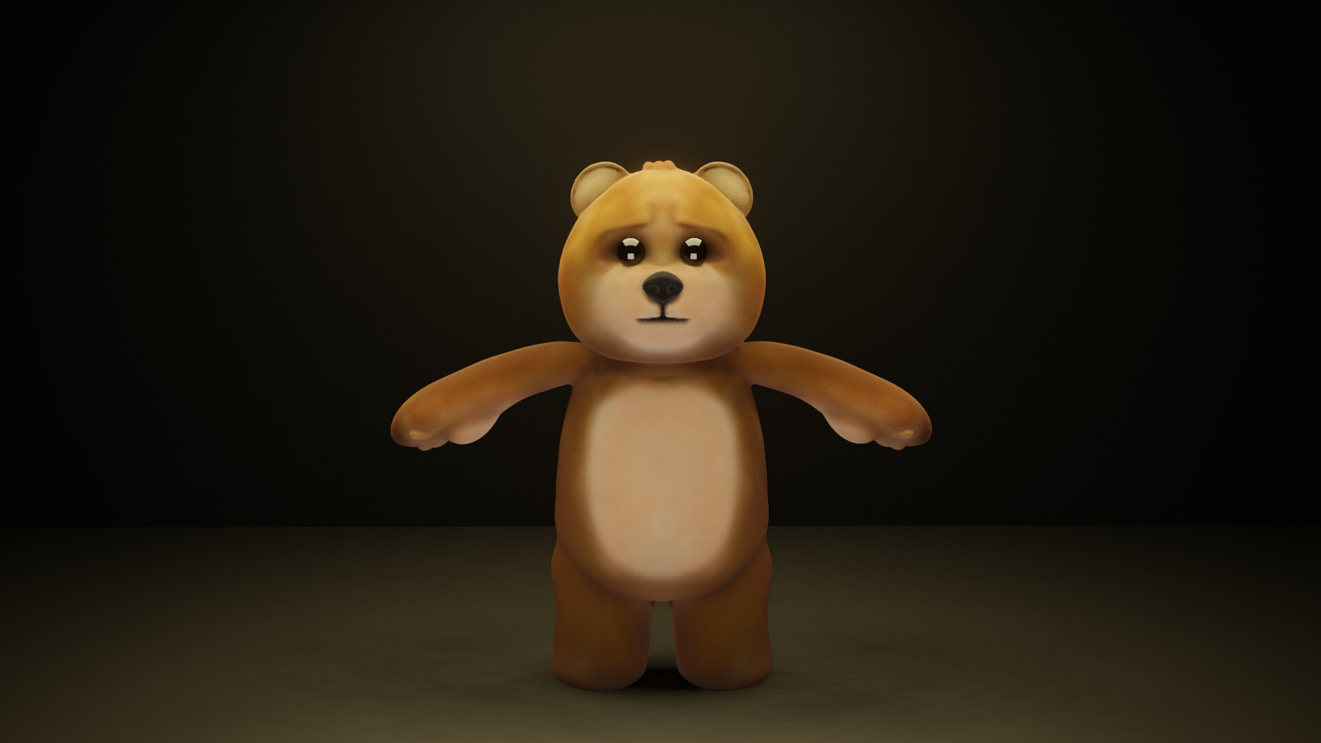 ArtStation - 3D male Teddy game- ready