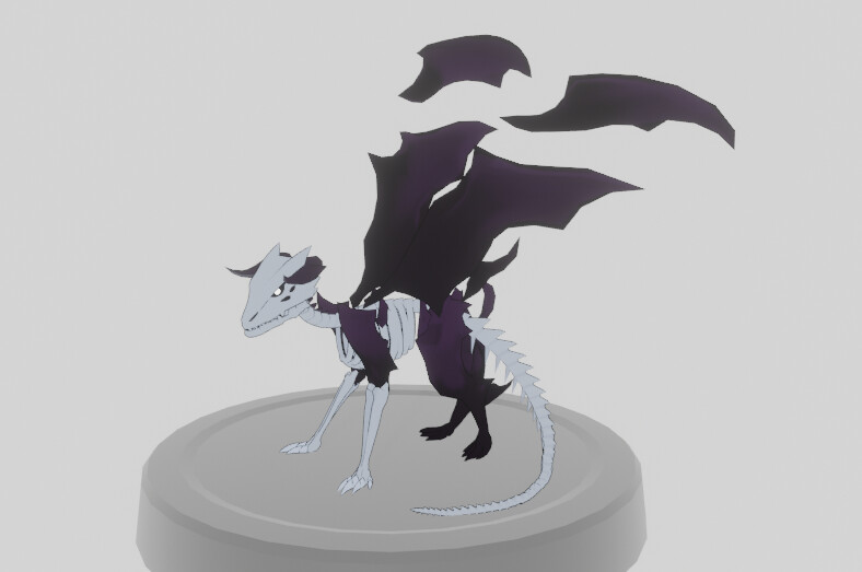 ArtStation - Draak, The Skeleton Dragon