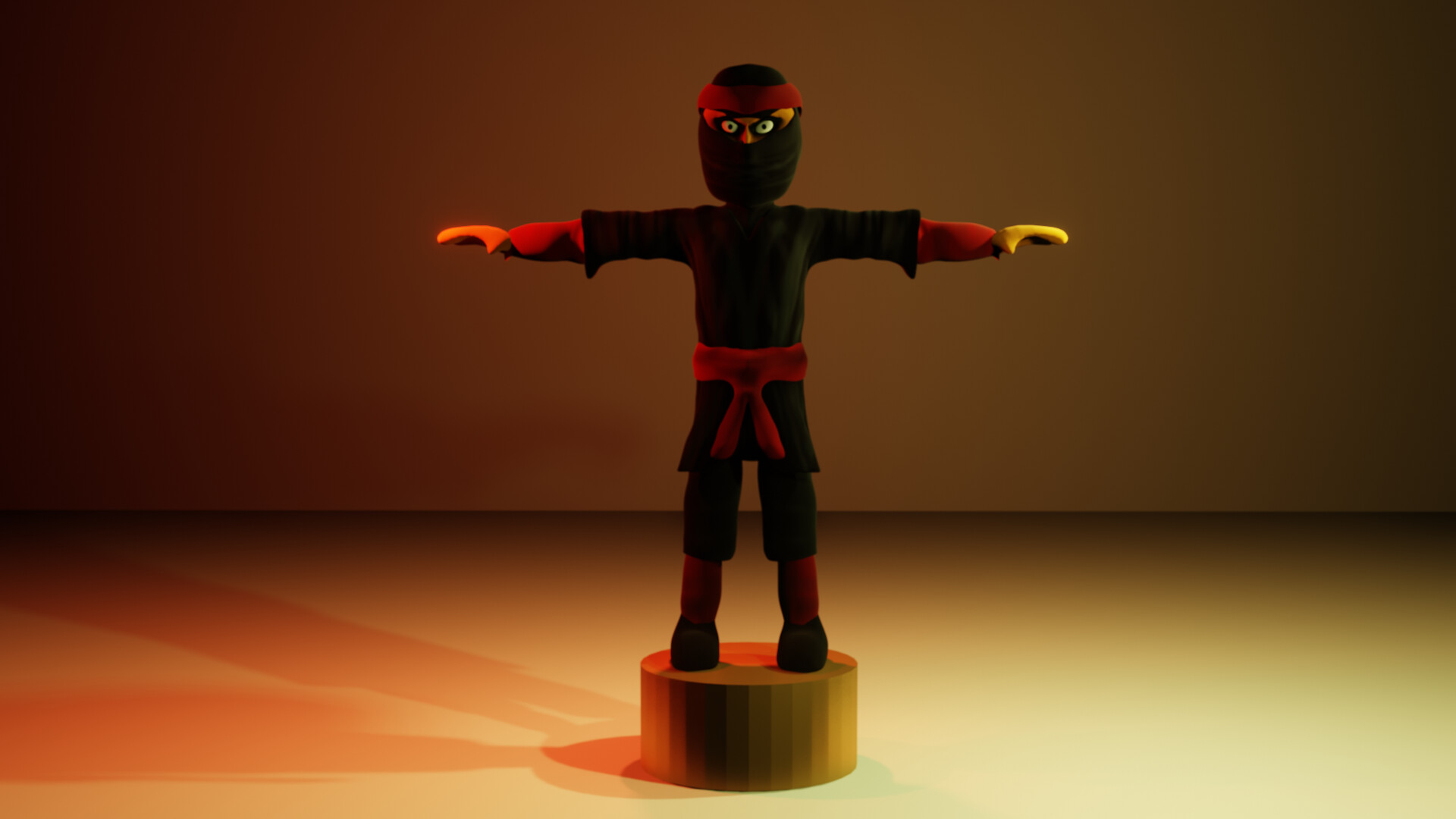 ArtStation - 3D Game-ready ninja character