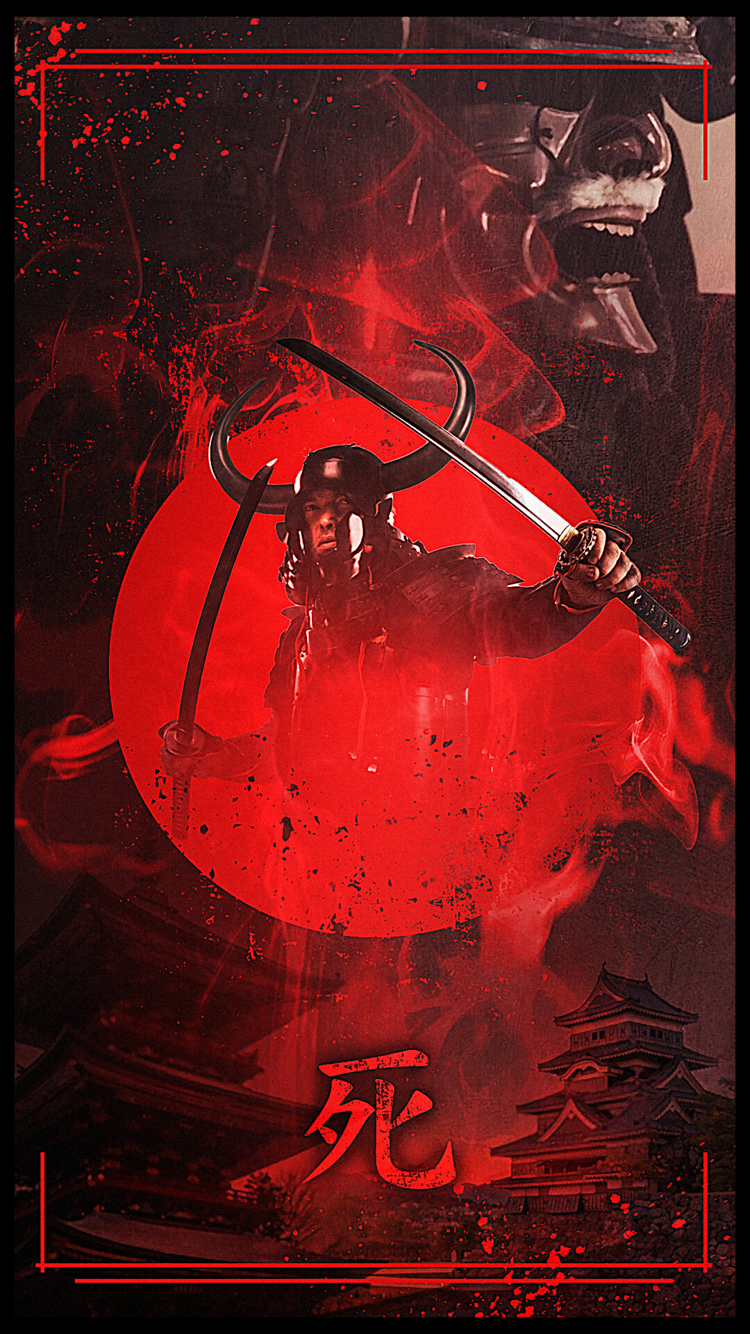 ArtStation - Samurai Digital Poster Photo Manipulation