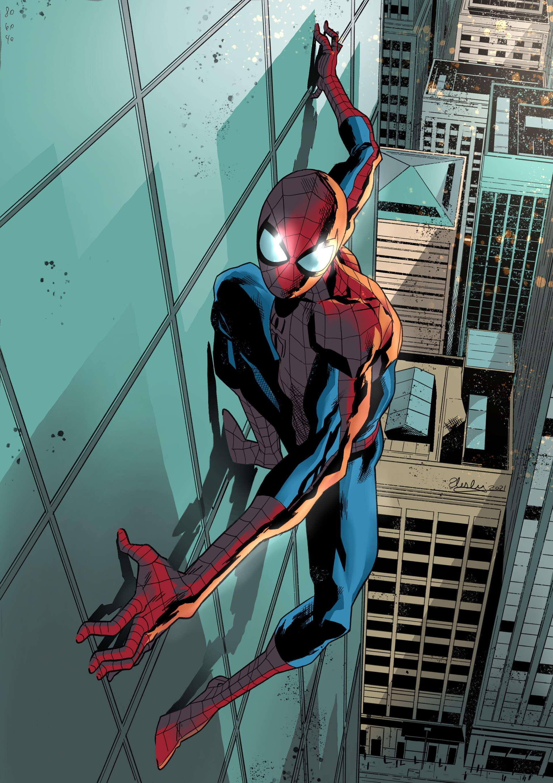 ArtStation - spider man variant cover