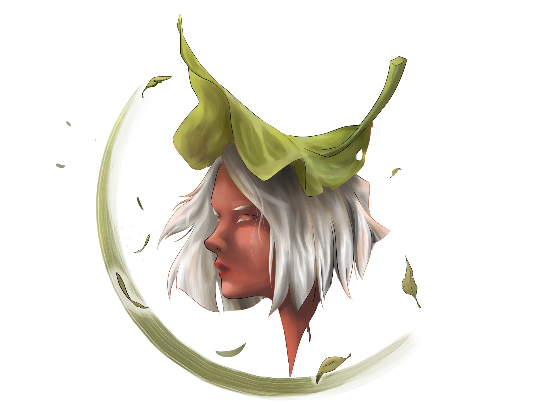 ArtStation - Leaf Girl