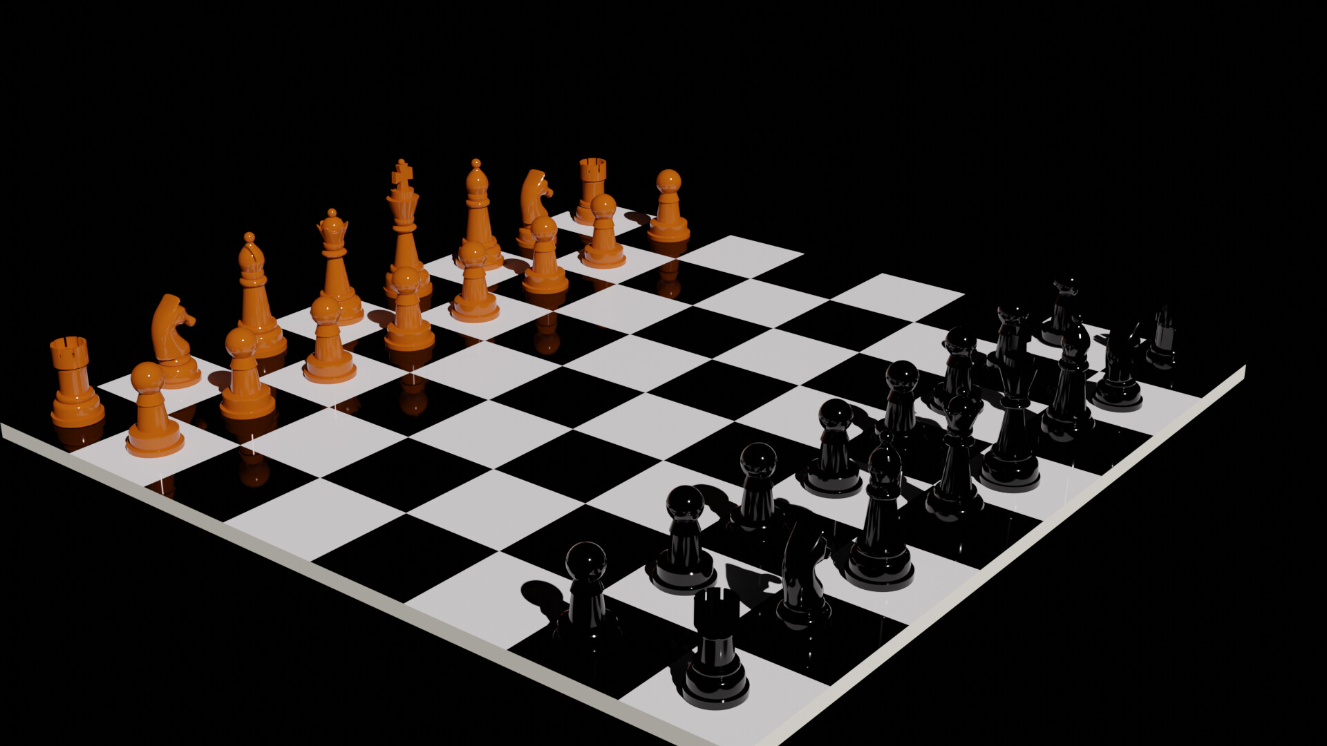 FRAME RENDER - Chess 3d Model