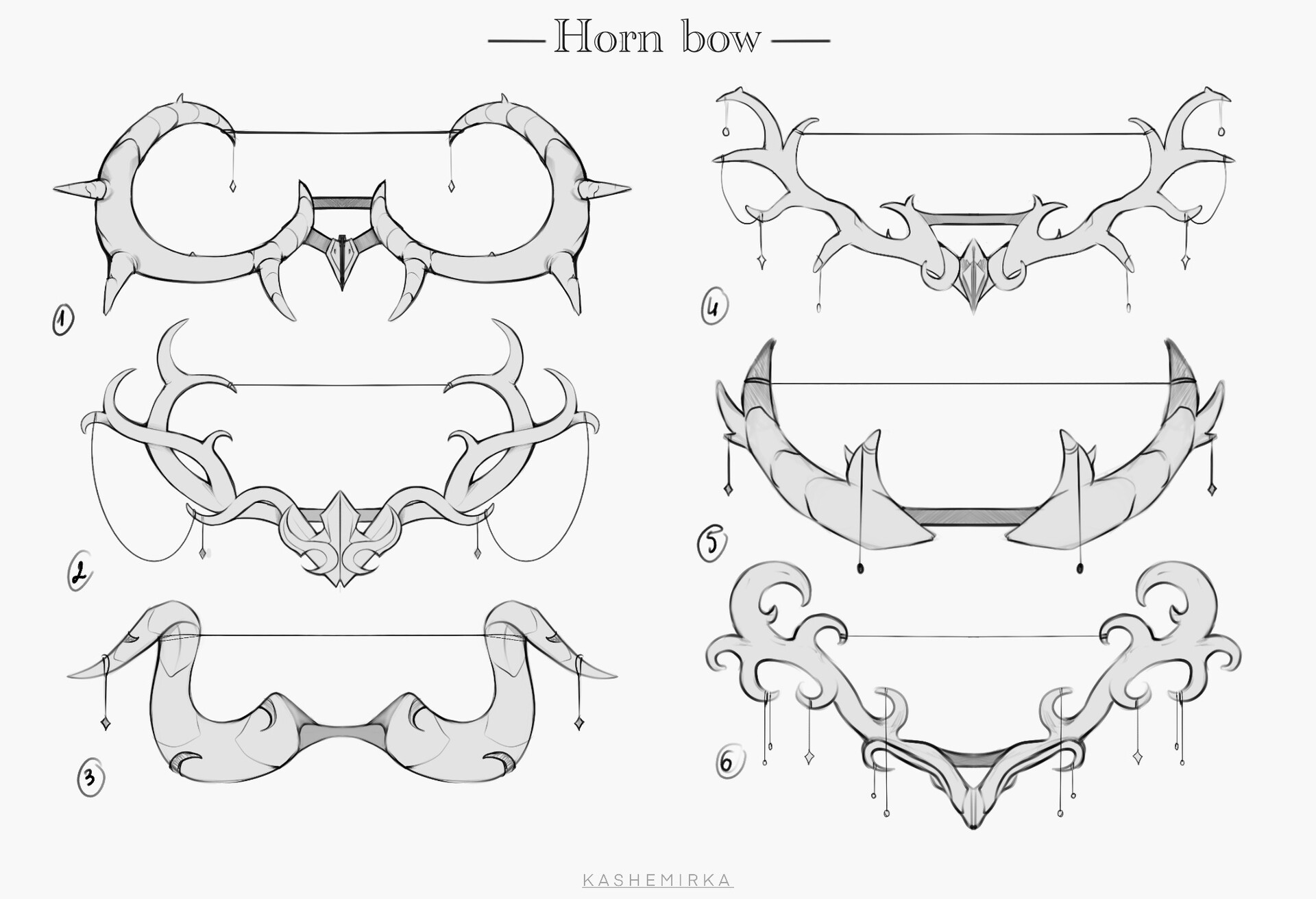 demon horns reference
