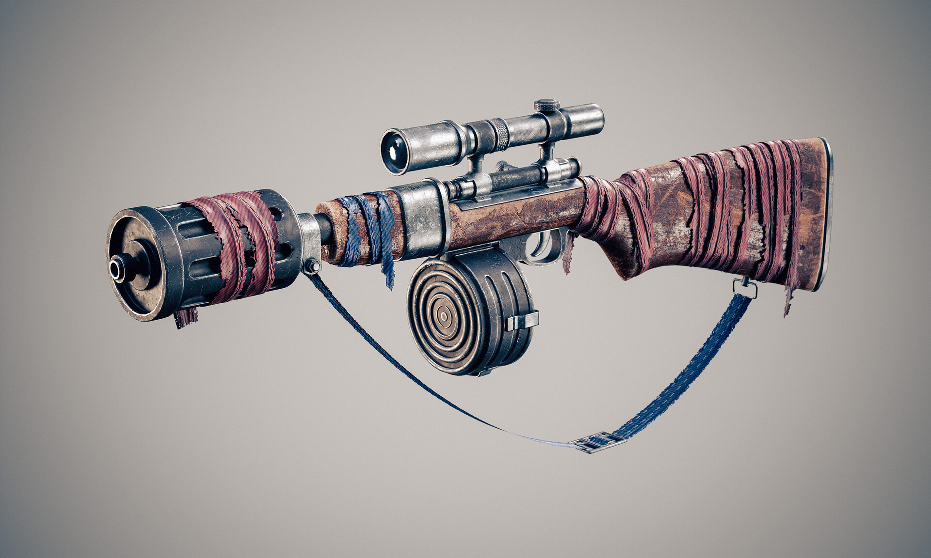Mehdi Beheshti - Rifle Gun - Full Creation Process