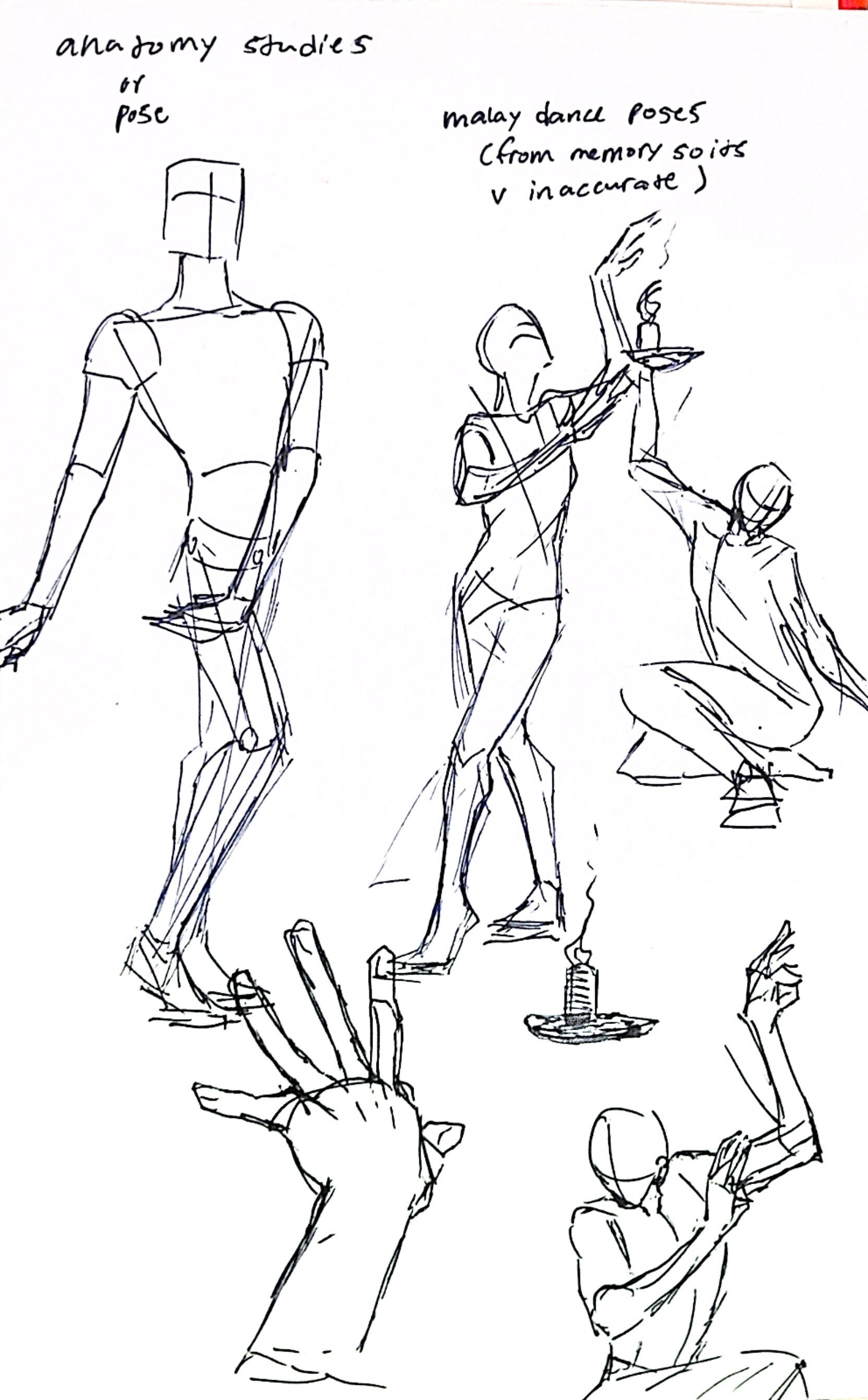 ArtStation - Pose studies
