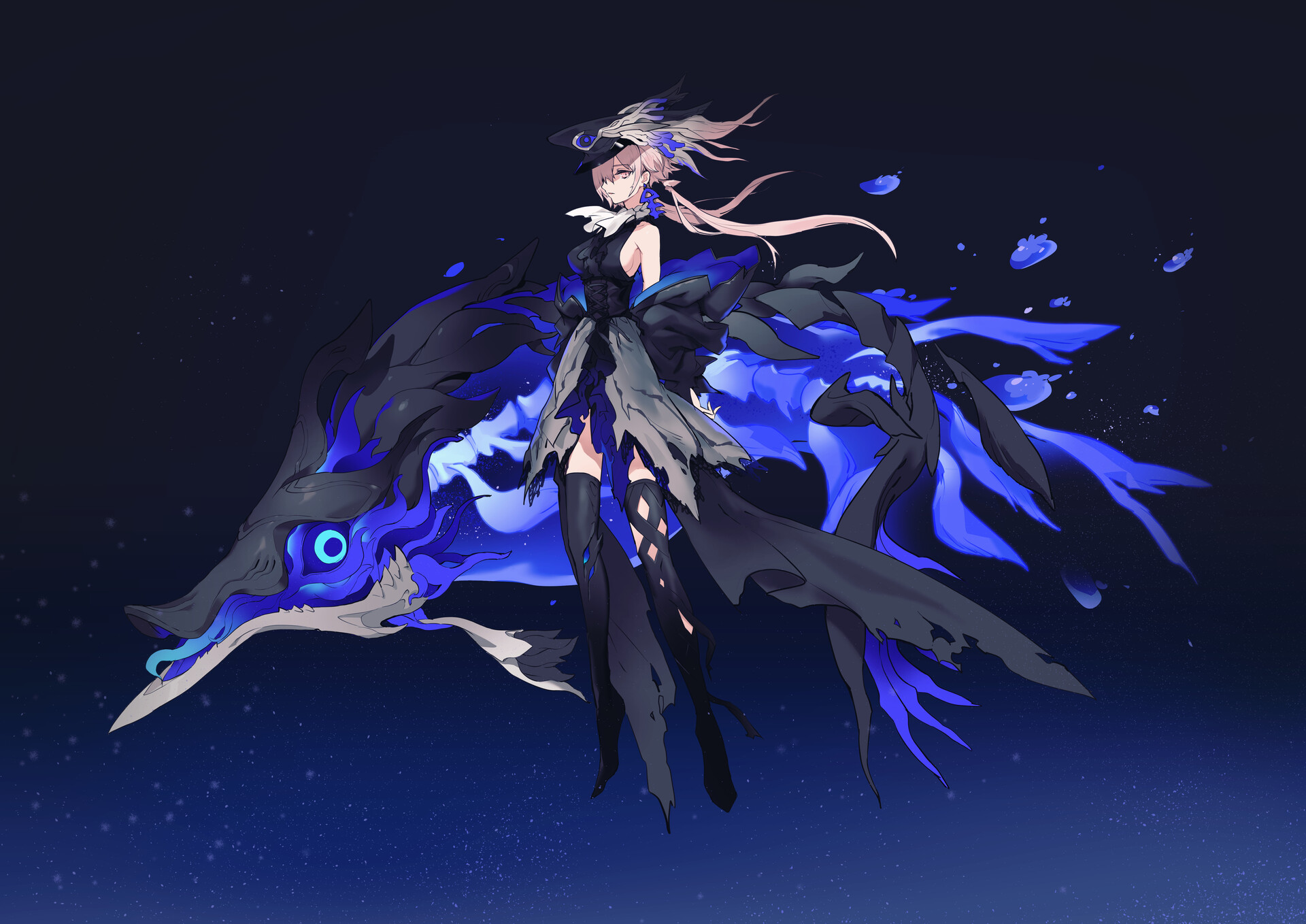 ArtStation - Deep sea，angel，and practice