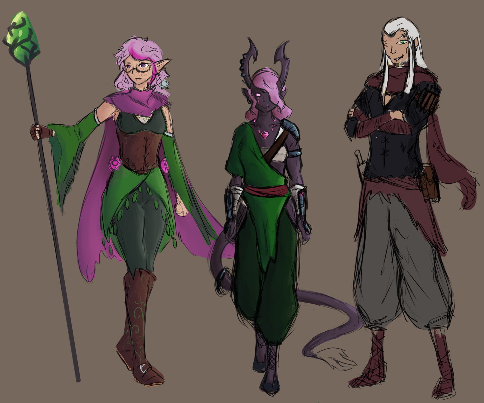 ArtStation - DnD Player Character Designs