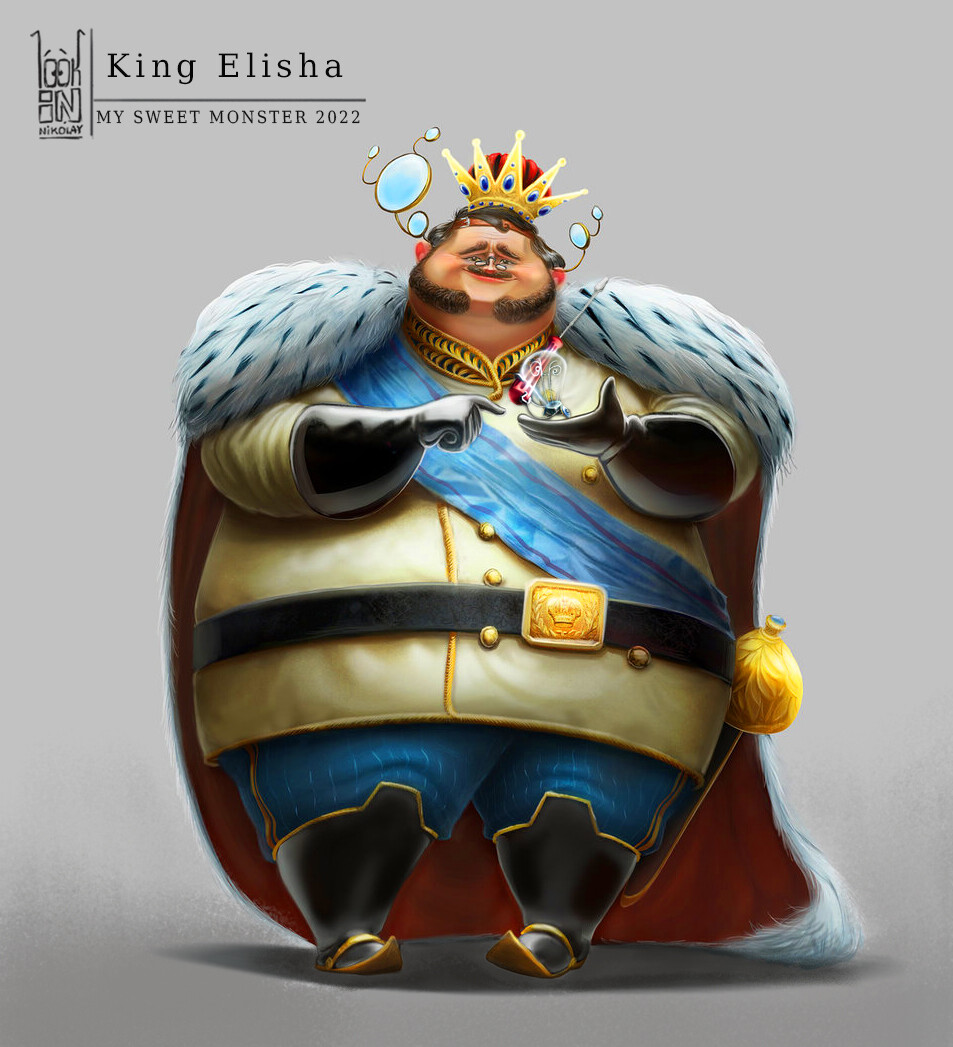 ArtStation - King Elisha / Мy Sweet Monster 2022