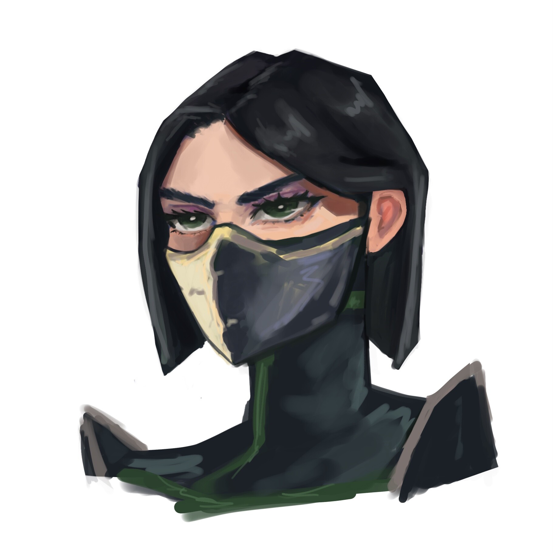 ArtStation - viper portrait