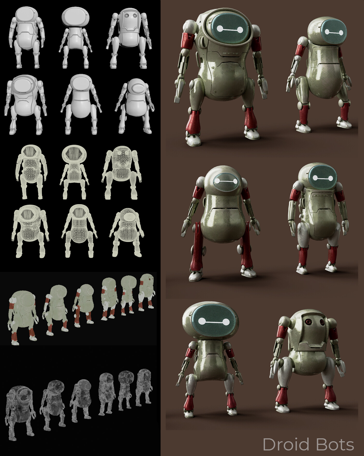 ArtStation - Droid Bots