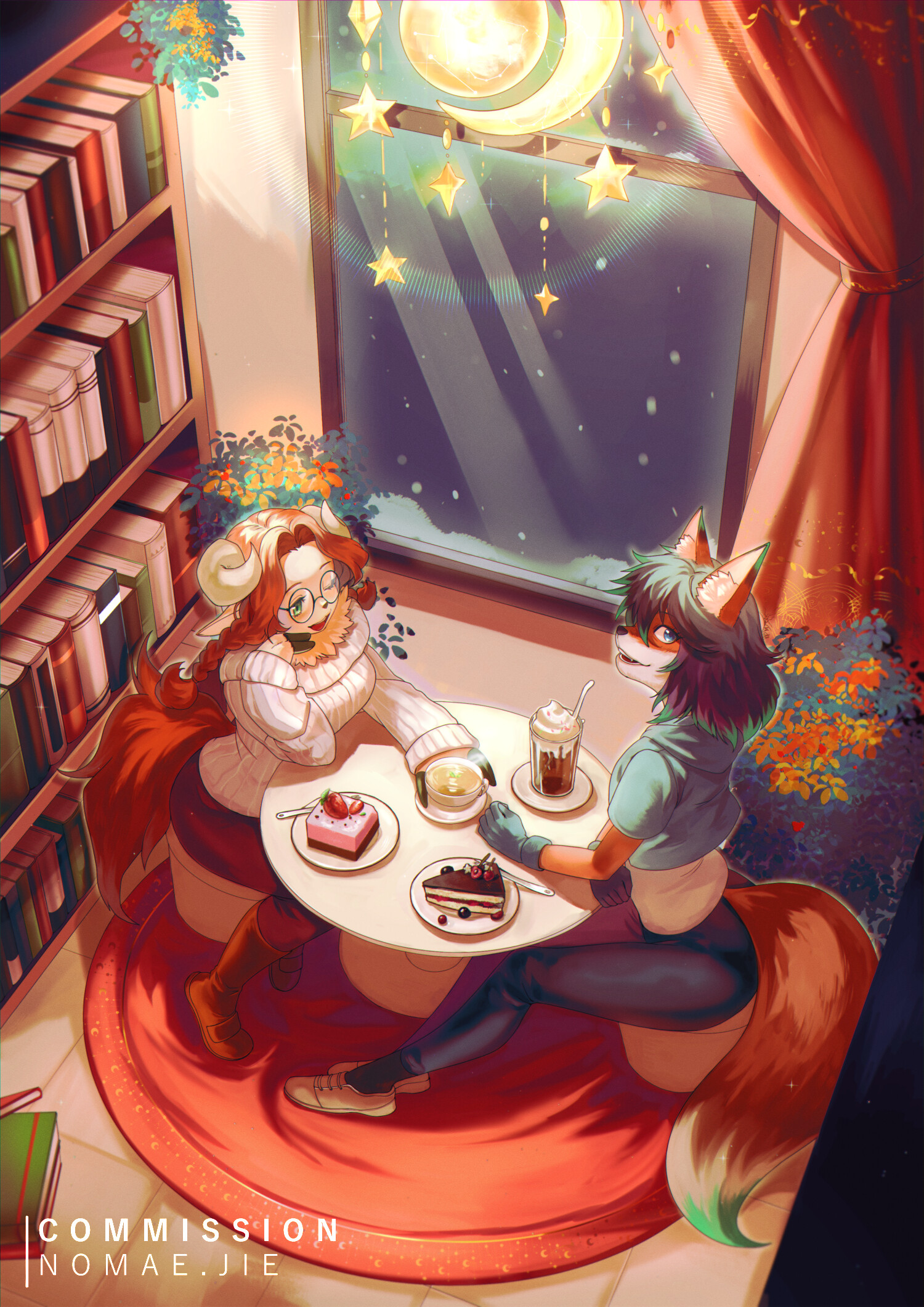 ArtStation - Commission Zyla & Comfy