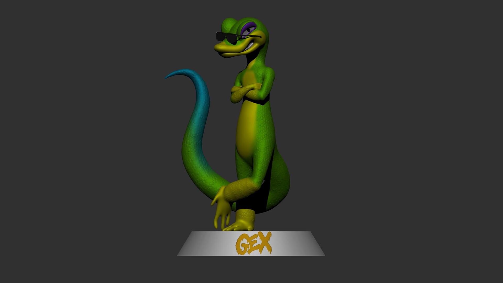 ArtStation - Gex fan art for 3D Print