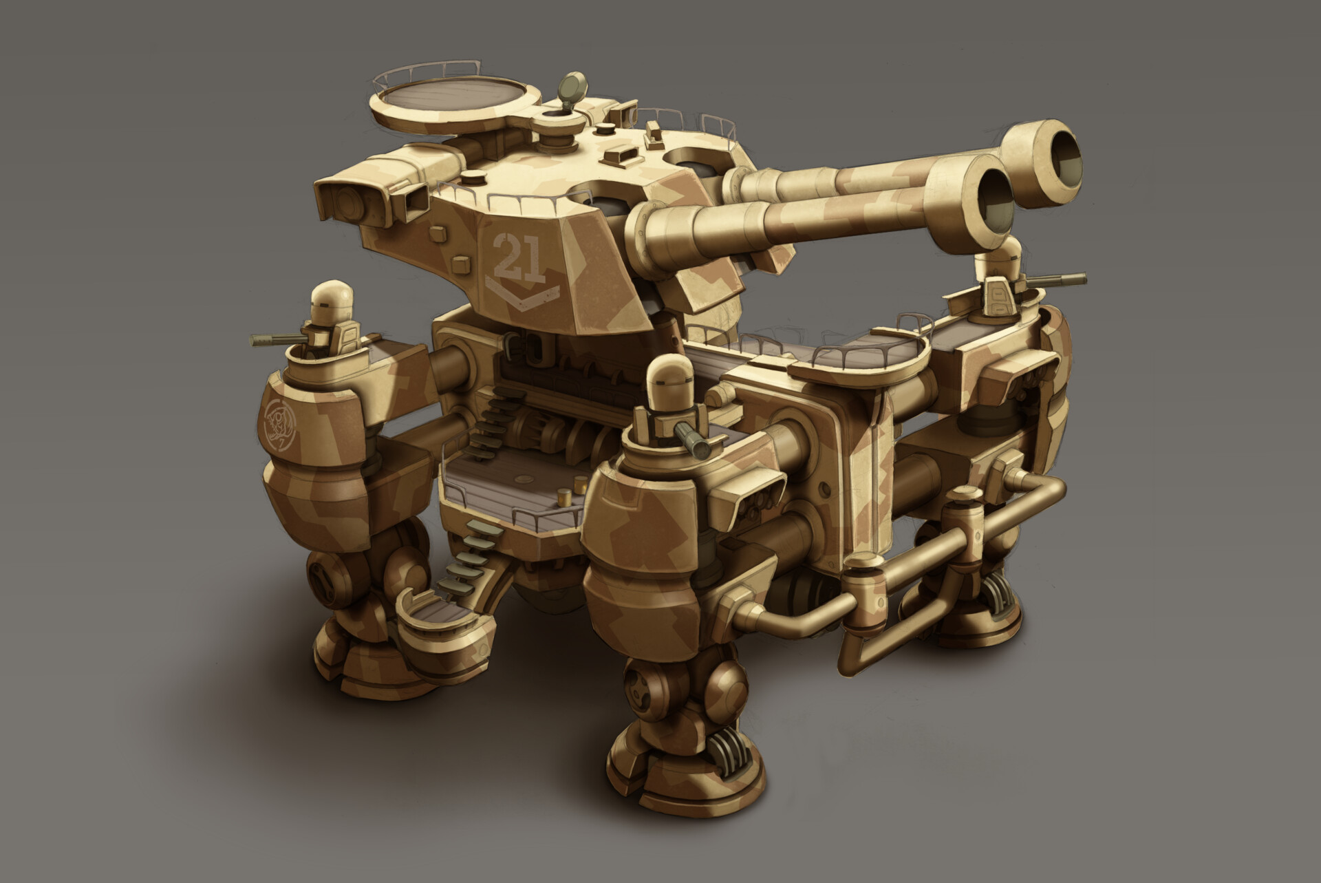 ArtStation - Snafu tank