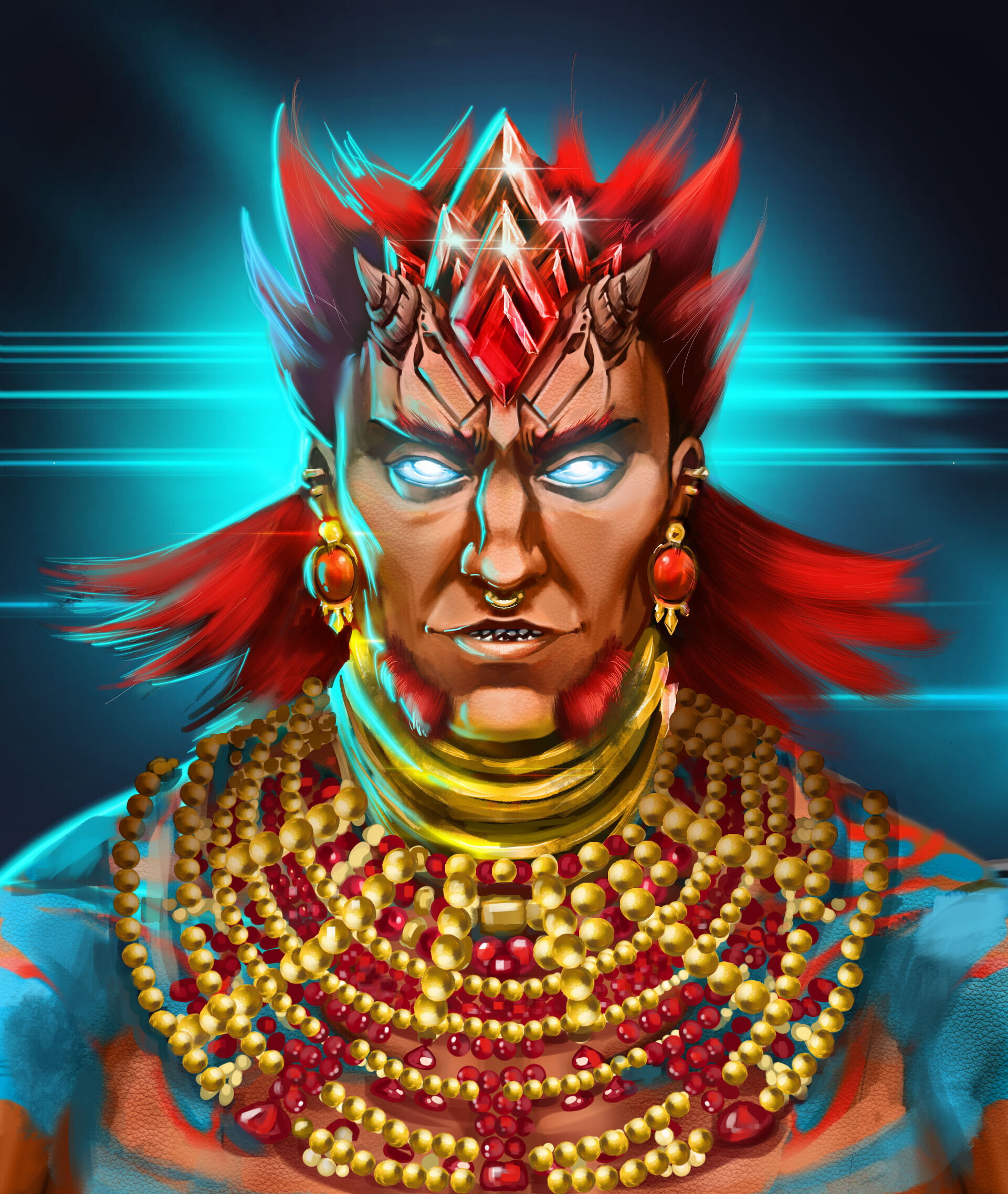 ArtStation - head concept