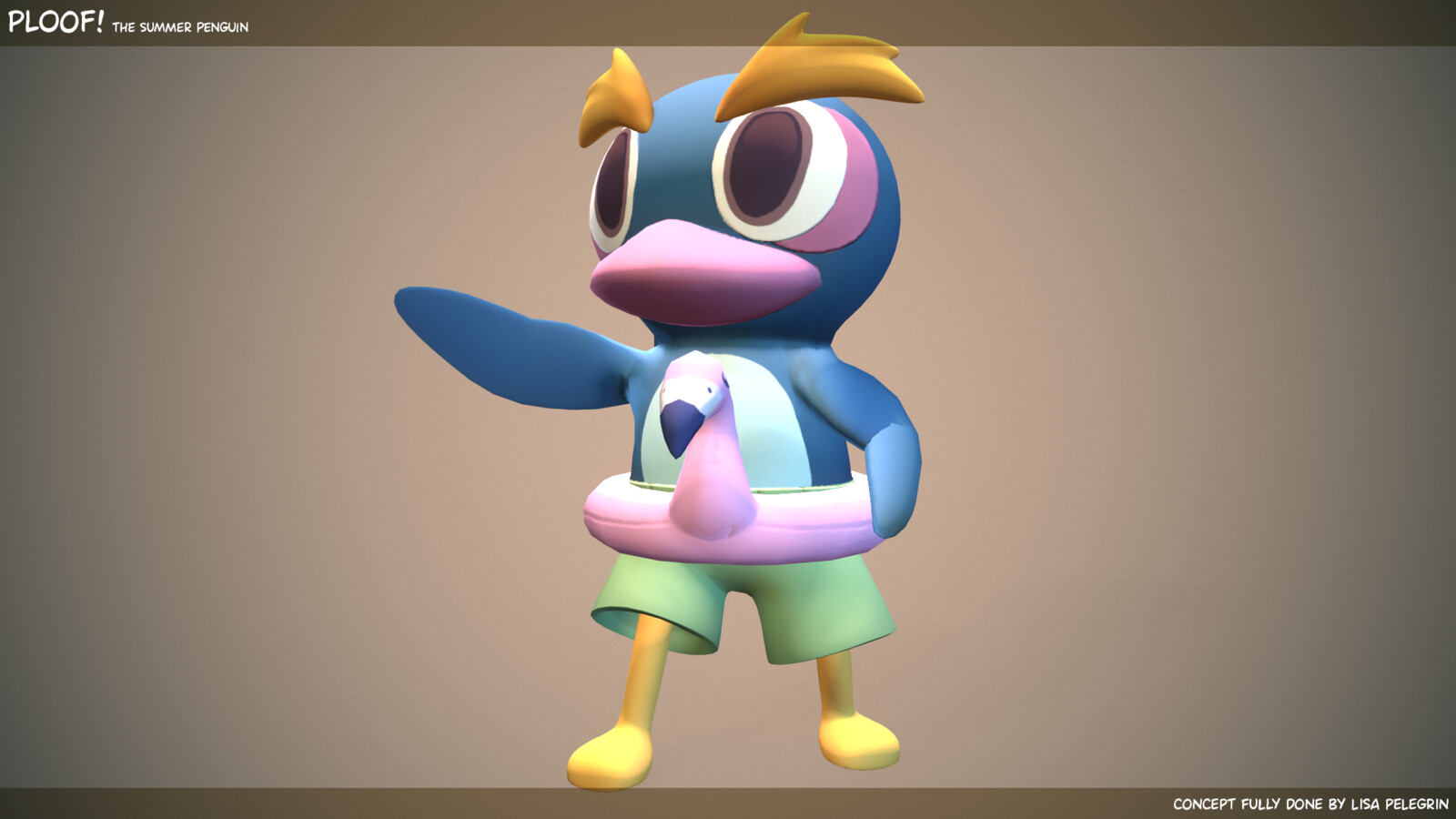 Lisa Pelegrin - PLOOF! The Summer Penguin