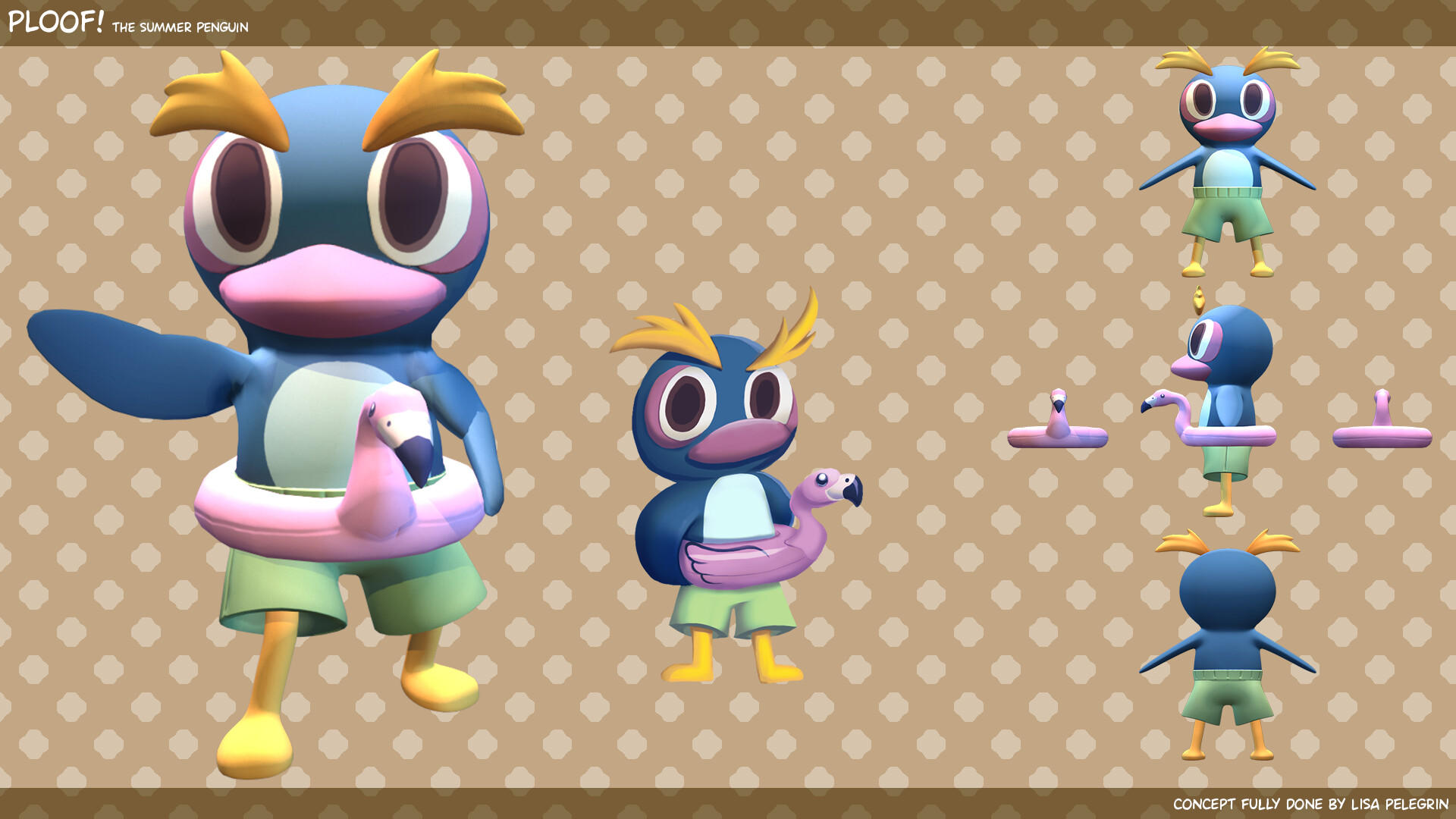 Lisa Pelegrin - PLOOF! The Summer Penguin