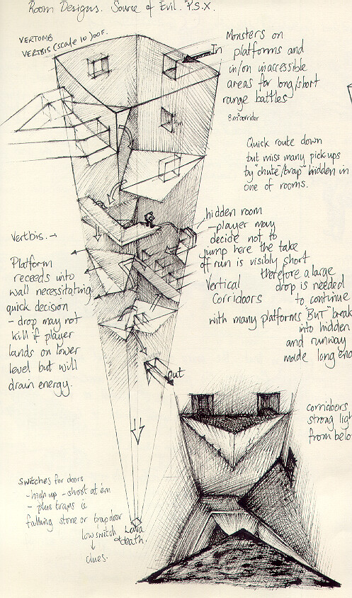 pete burrows - Concept level design and character design