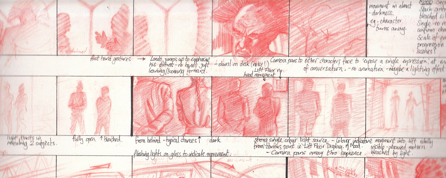 pete burrows - Concept level design and character design