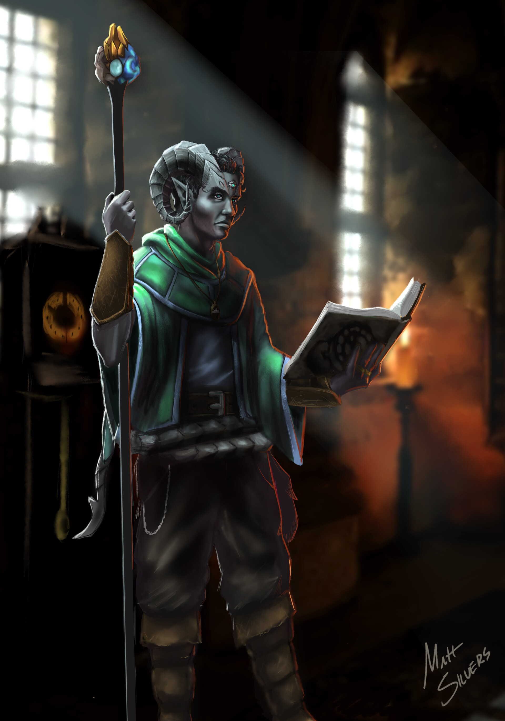 ArtStation - DnD commission