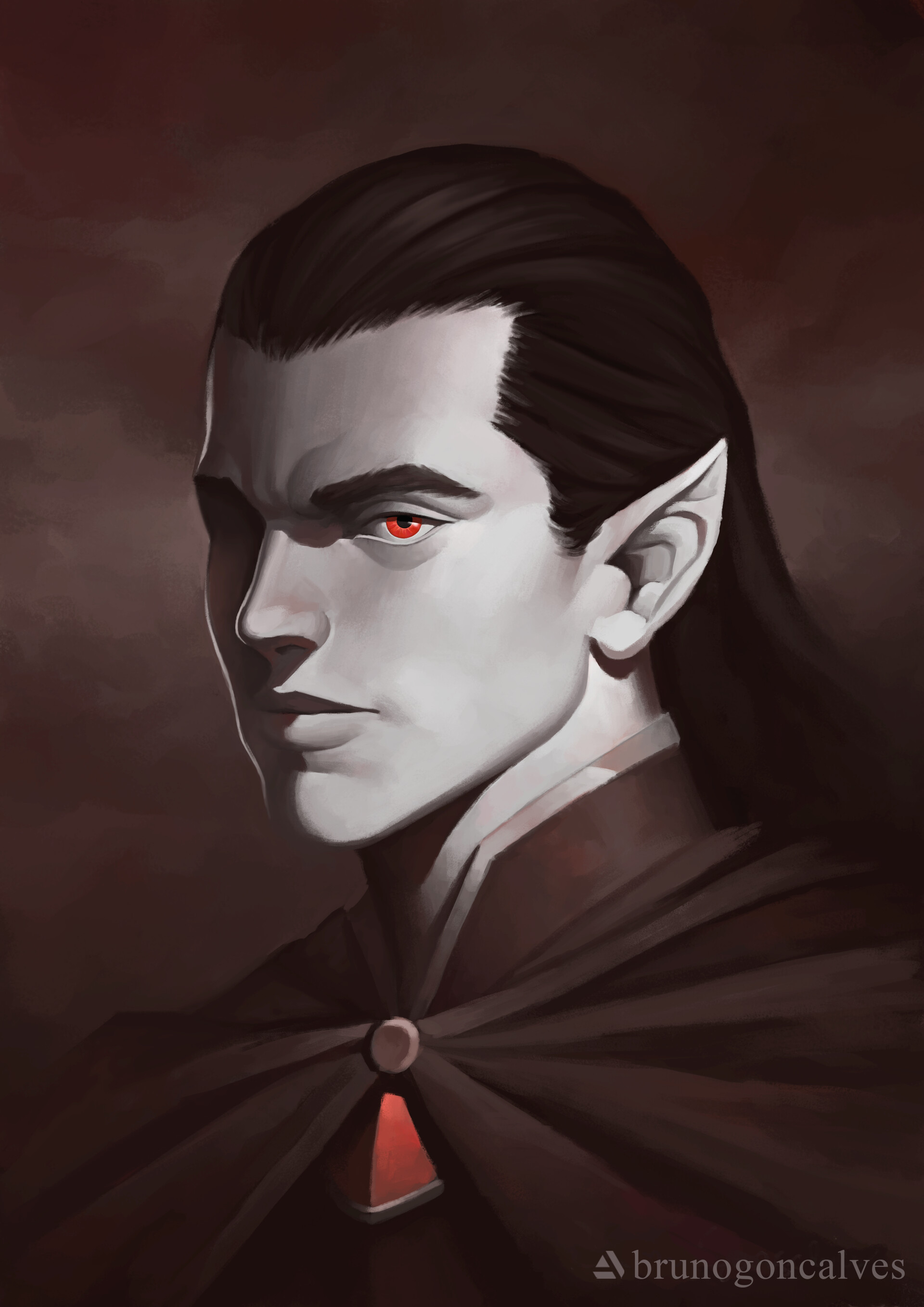 ArtStation - Strahd Von Zarovich Portrait