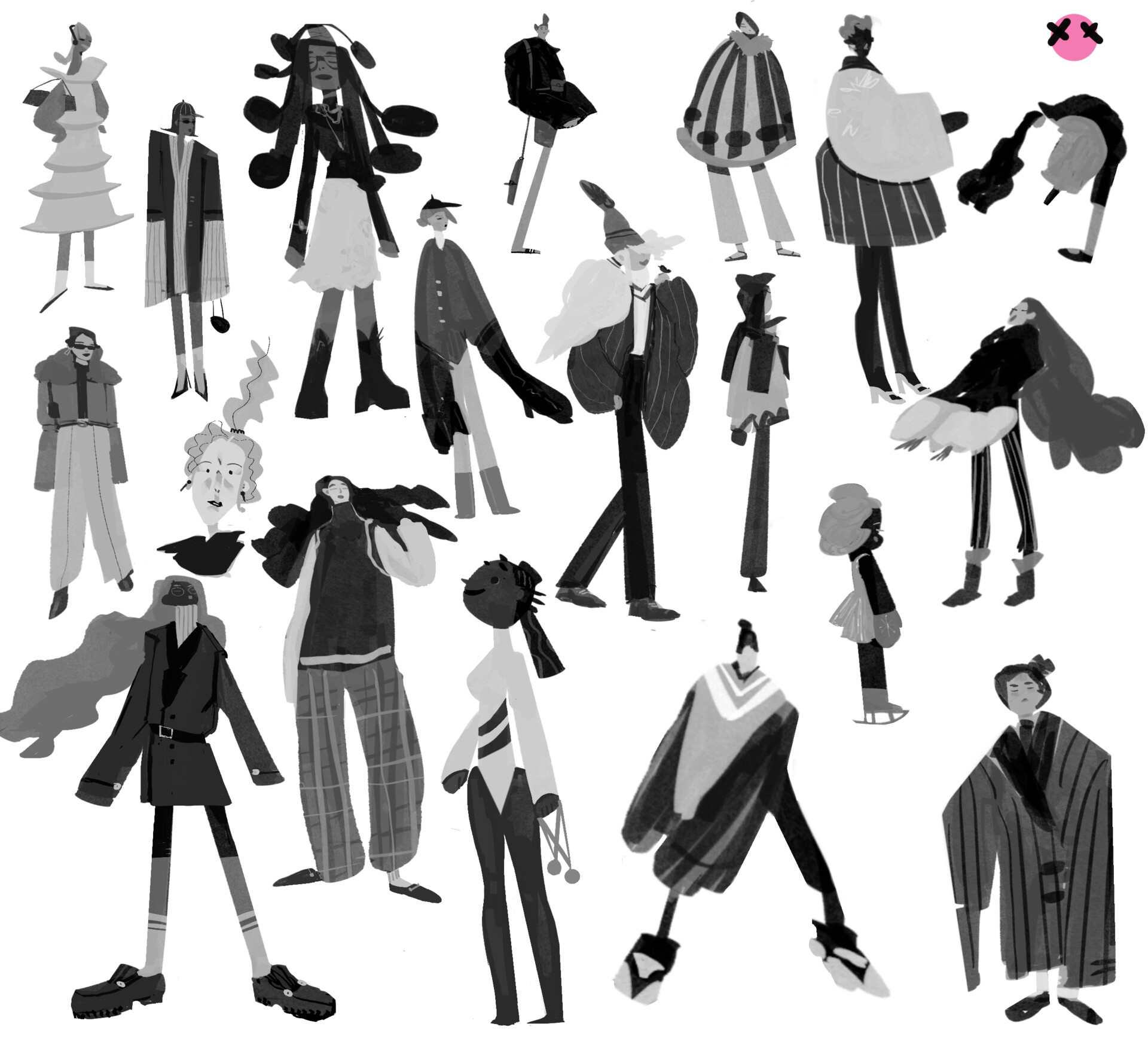 ArtStation - character sketches