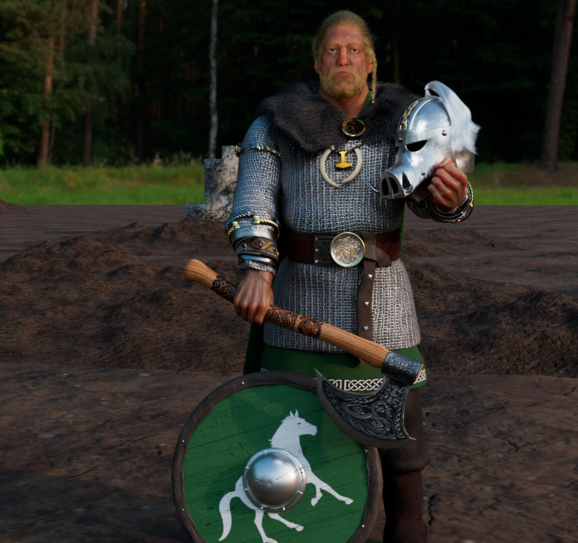 Josè Màrcos N F - Svein of White horse (Svein do Cavalo Branco)