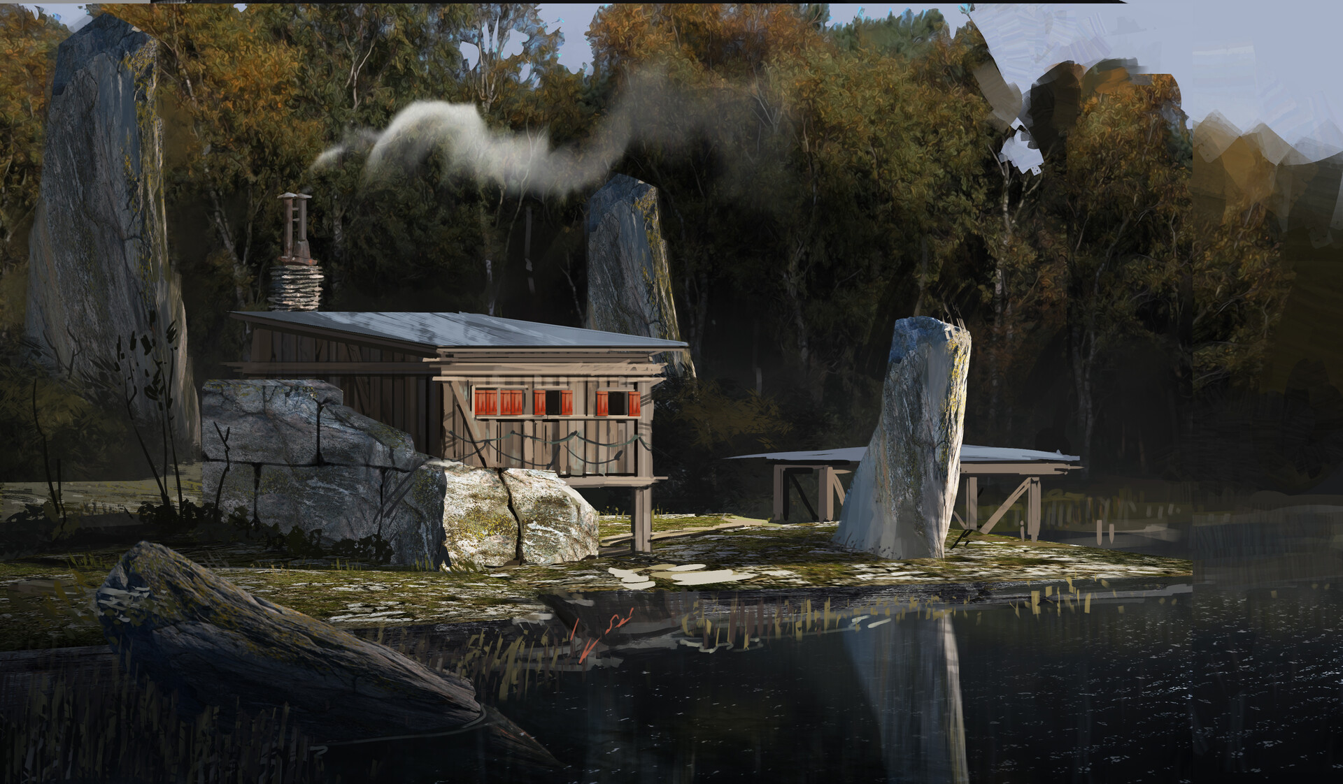 ArtStation - Edge House