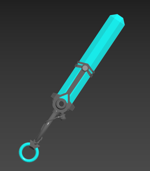 ArtStation - Ekko Sword Model