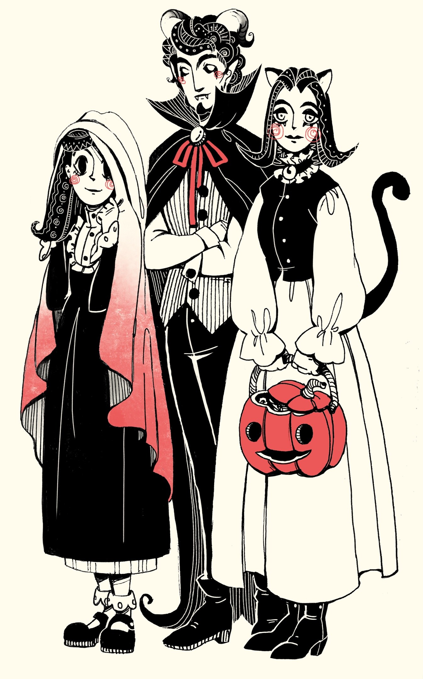 ArtStation - Halloween friends