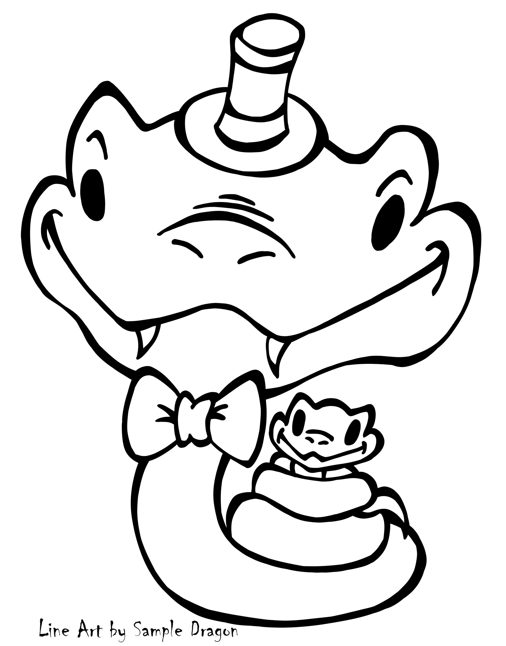son of snake weed coloring pages