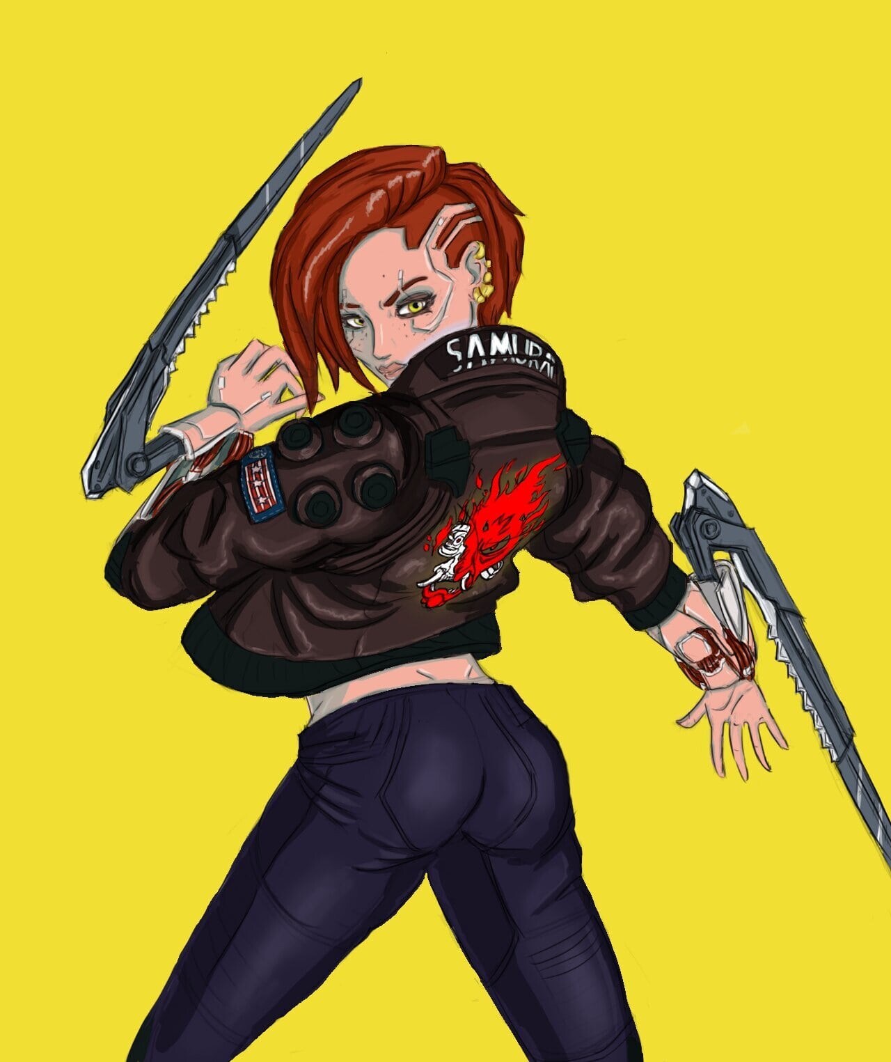 ArtStation - Fem Character CYBERPUNK2077