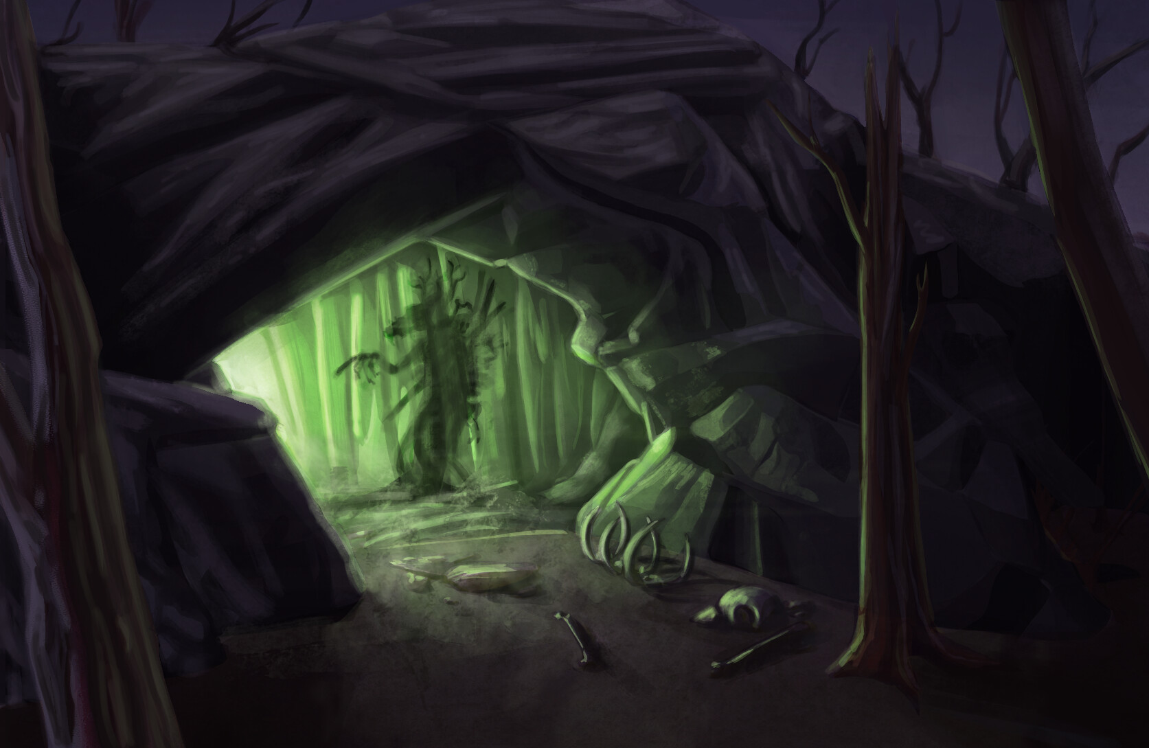 ArtStation - Black Land: Dark Grotto