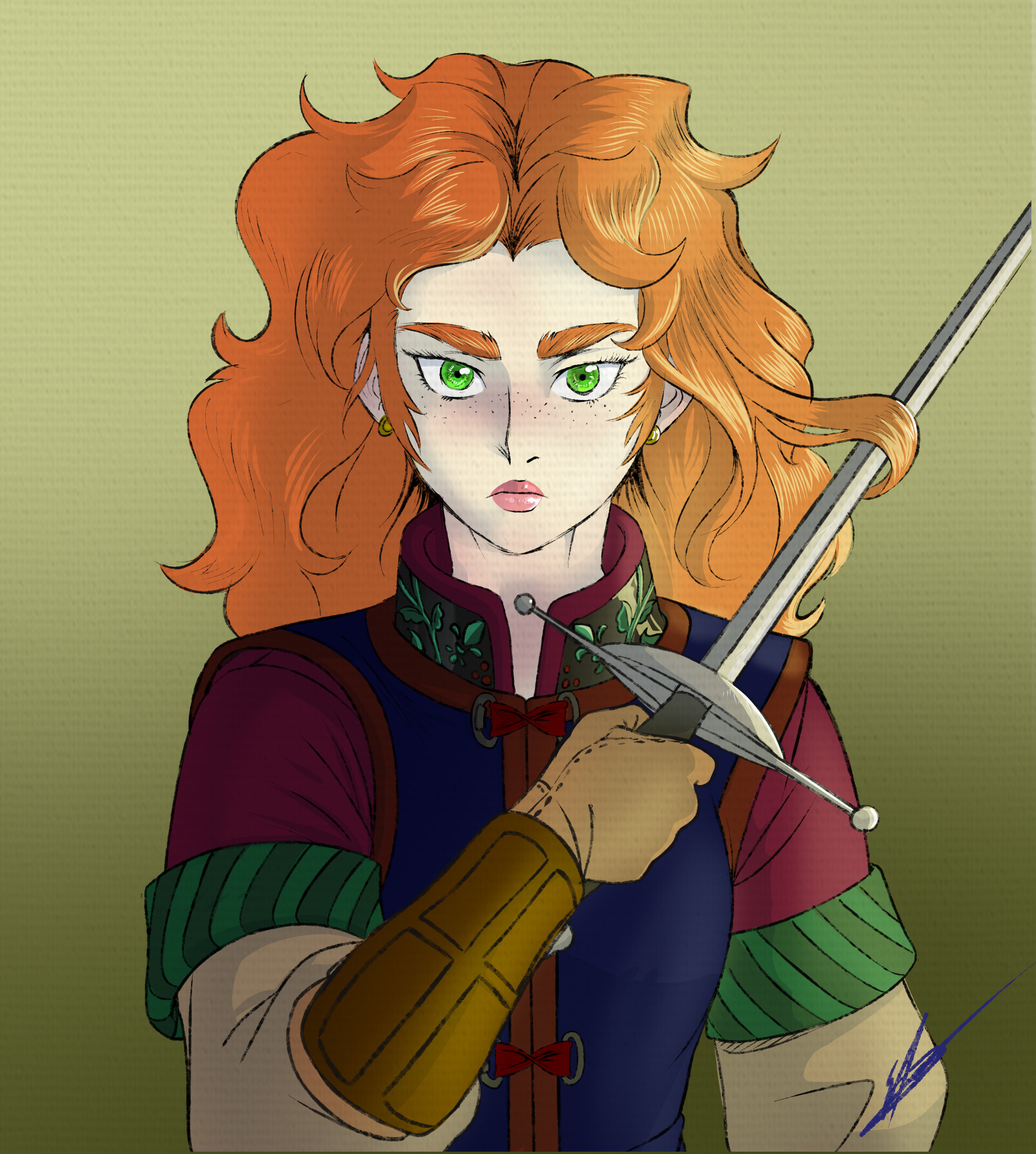 ArtStation - Liana - Saint Hero