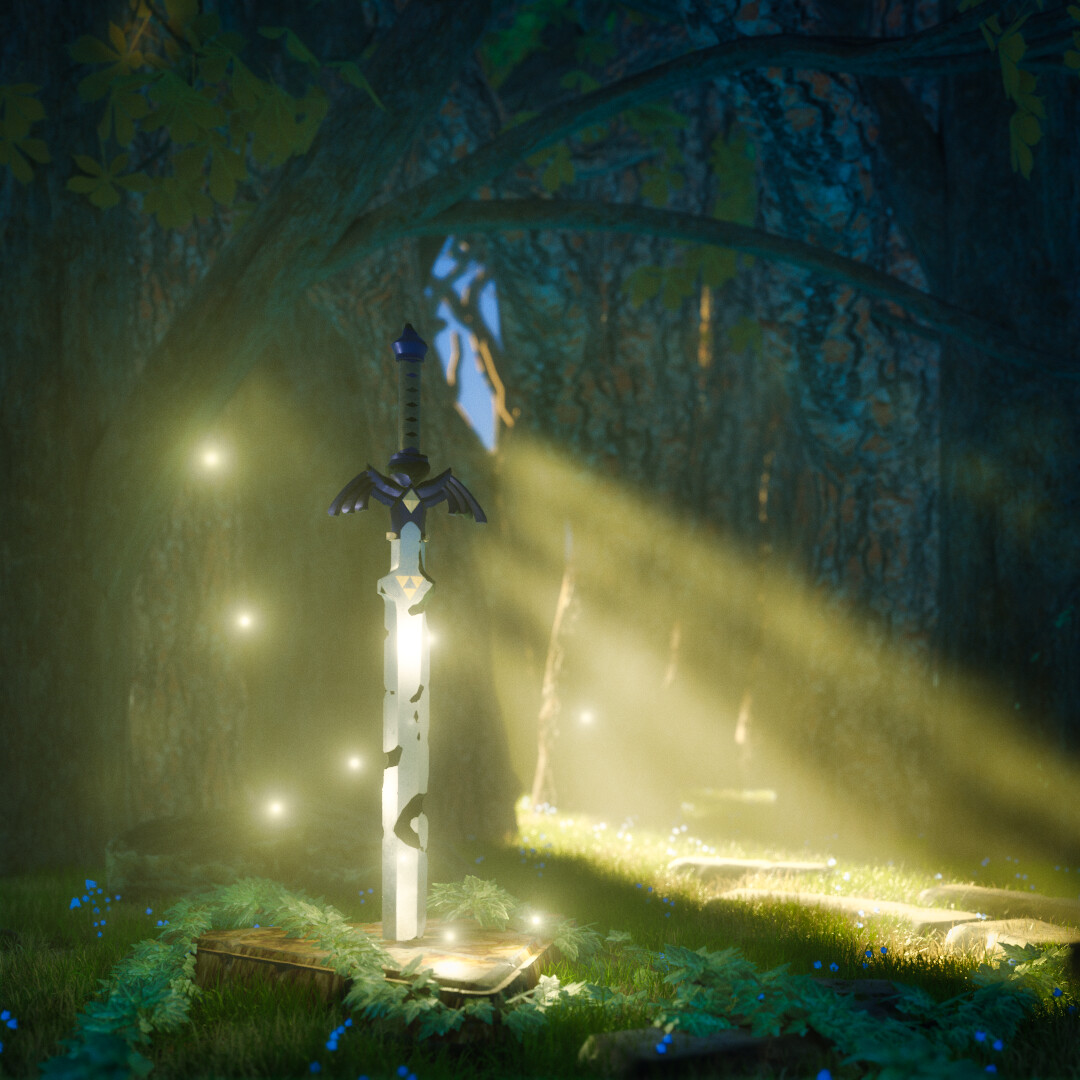 ArtStation - Hidden Master Sword