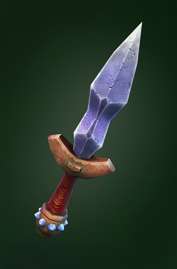 ArtStation - Handpainted Dagger