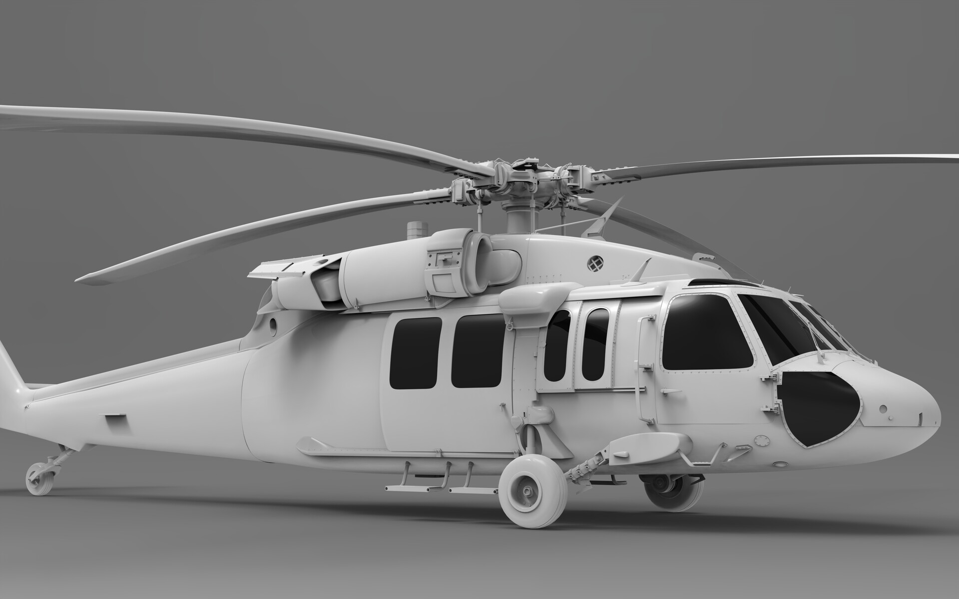 ArtStation - Sikorsky UH-60 Black Hawk
