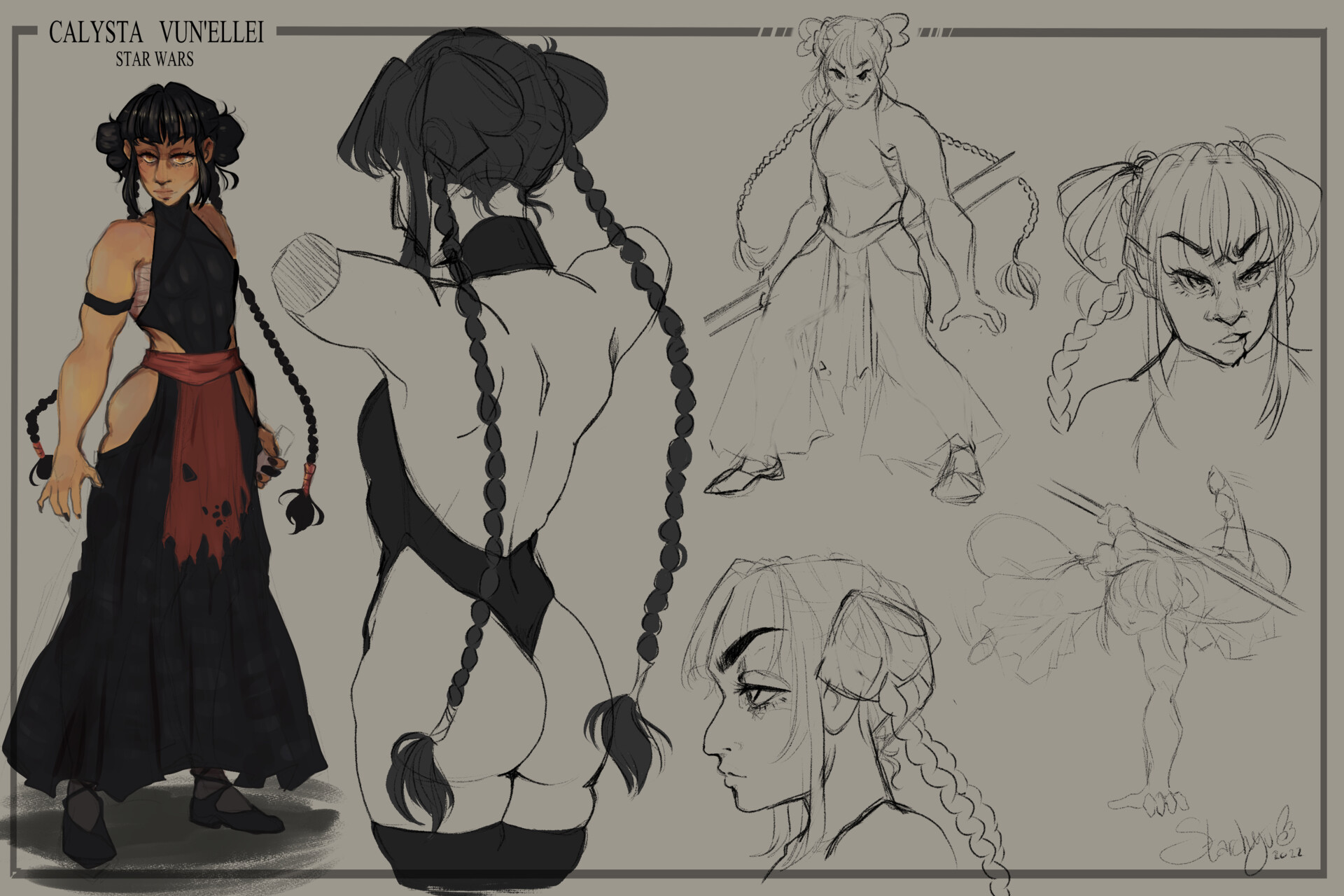 ArtStation - Calysta Concept Art