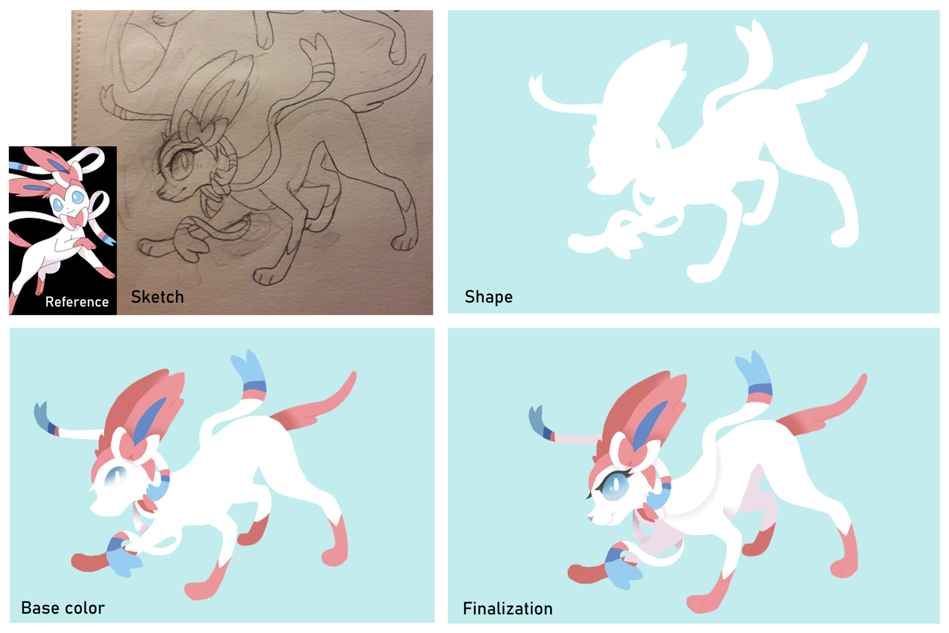 Enola Rivière - Nymphalie FlatColor