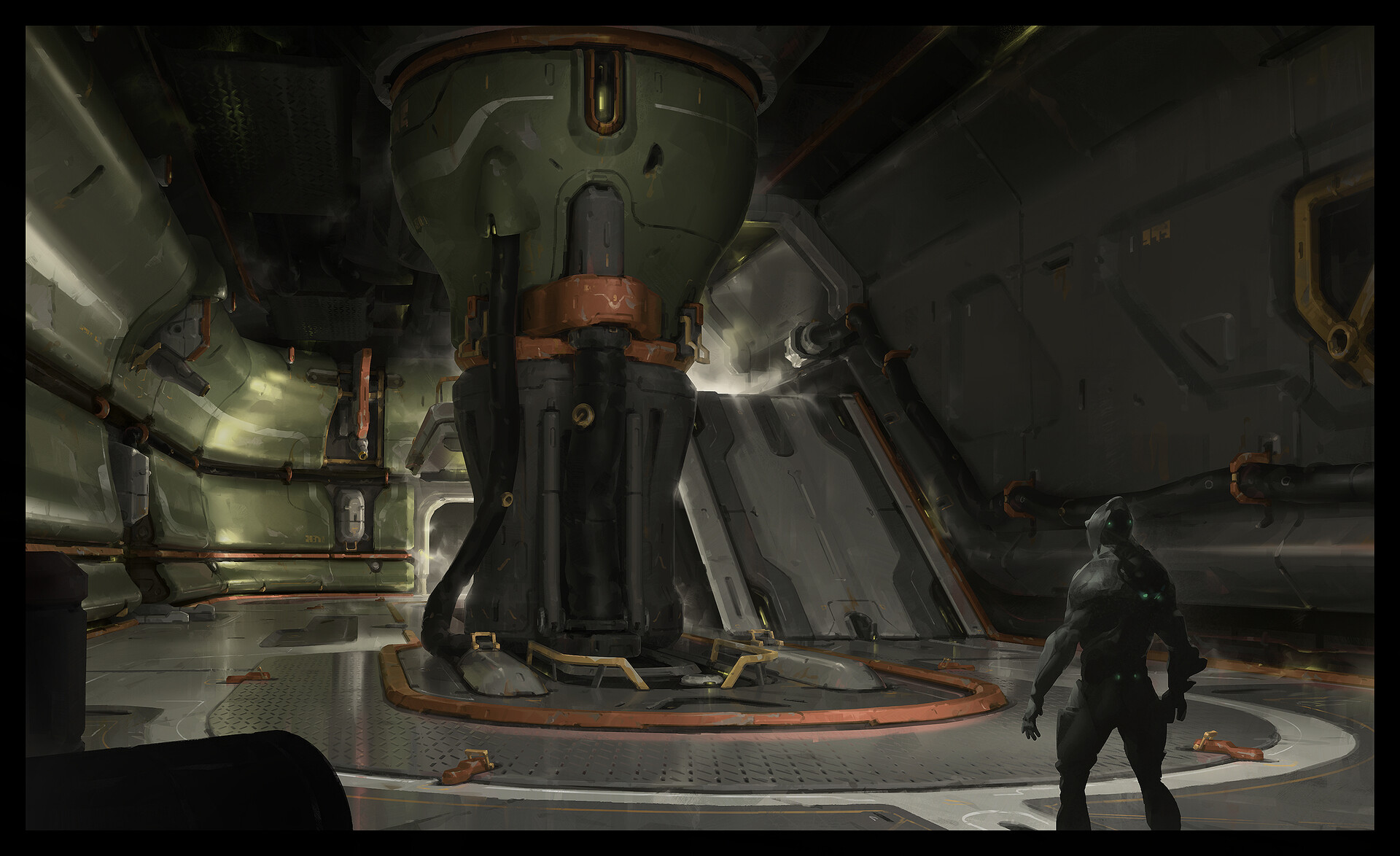 ArtStation - Warframe - Grineer Interior 02