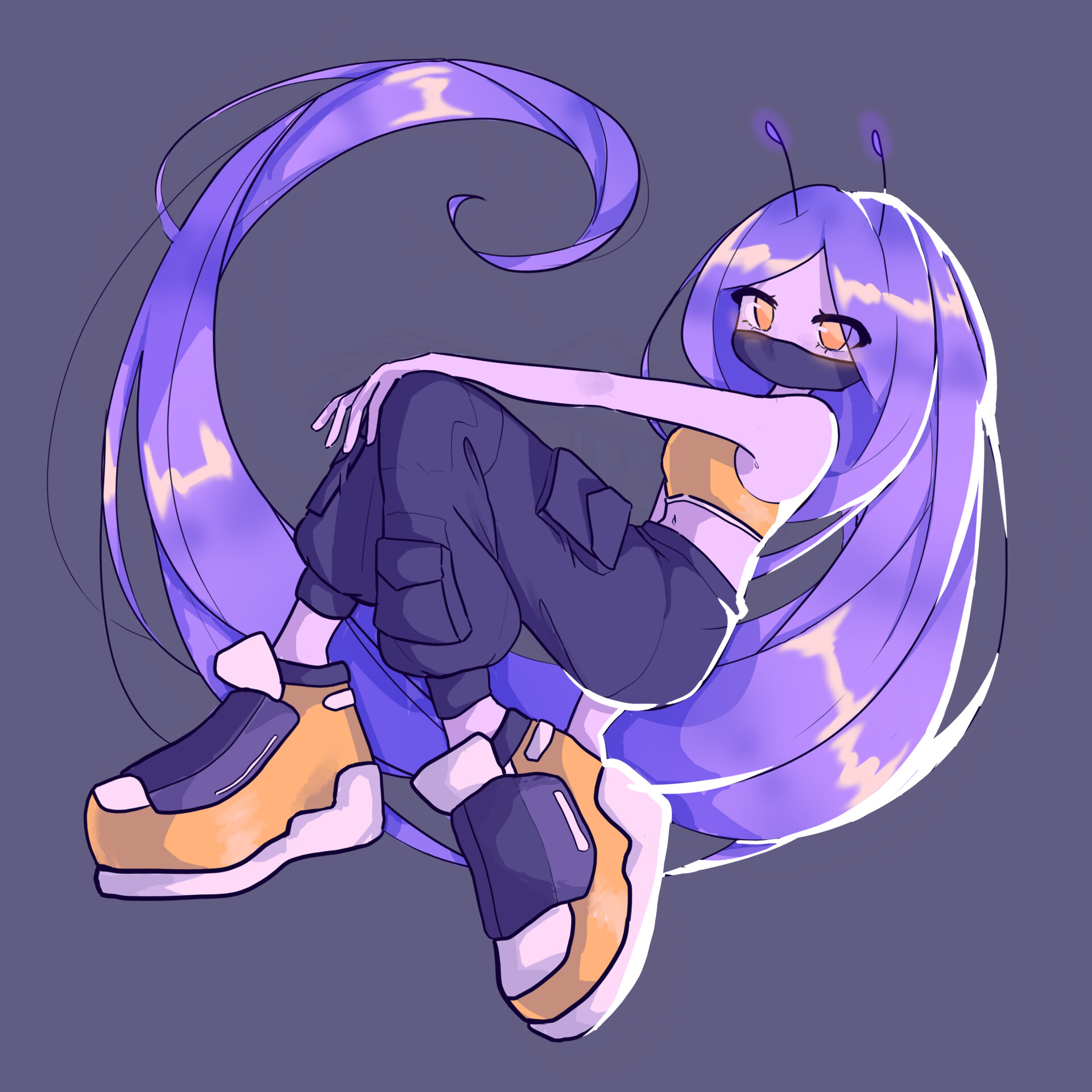 ArtStation - alien streetwear - cell shaded