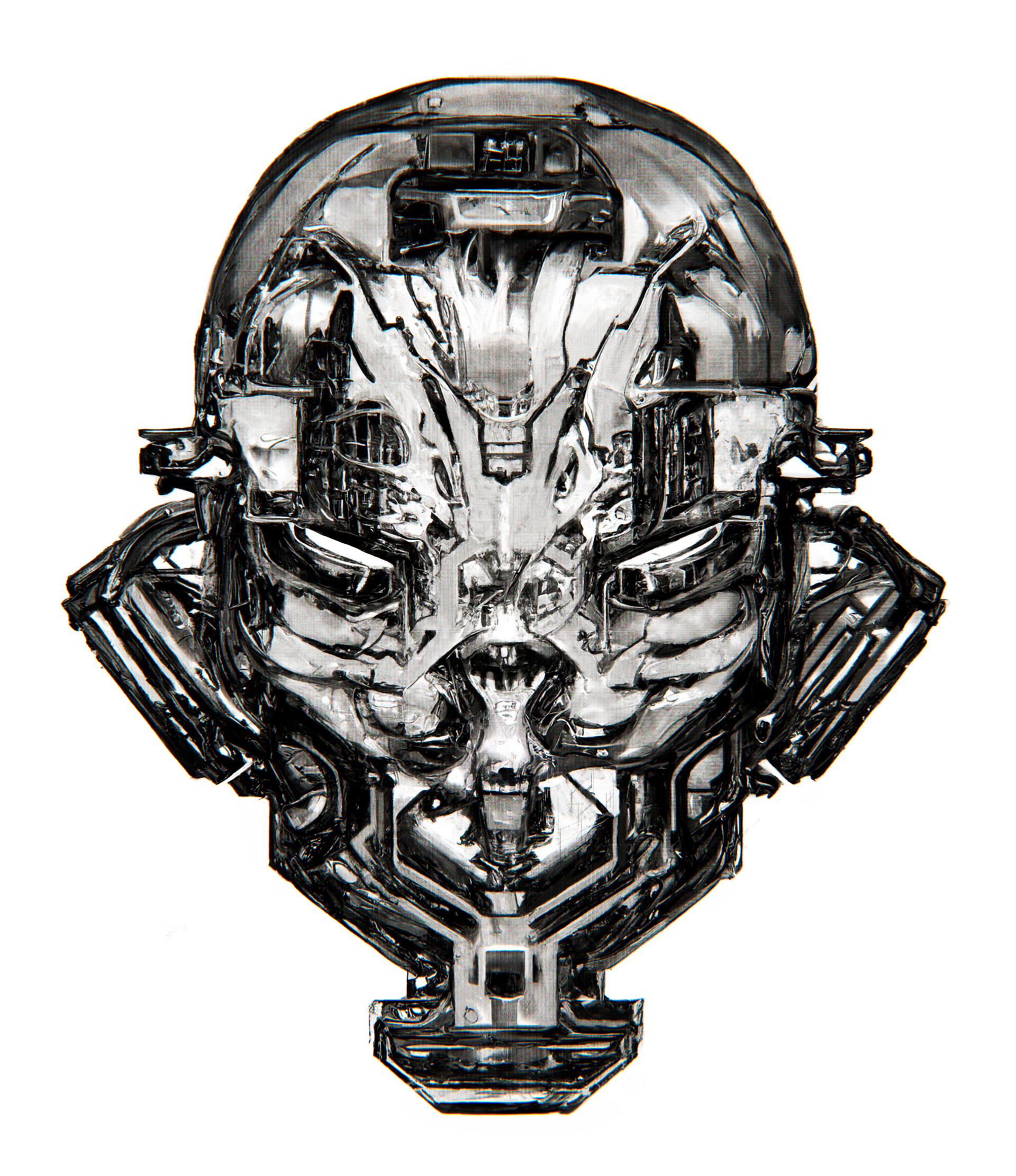 ArtStation - Helmet render with A.I.